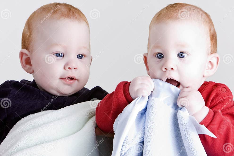 Adorable twins stock image. Image of hair, beautiful, smile - 4990427