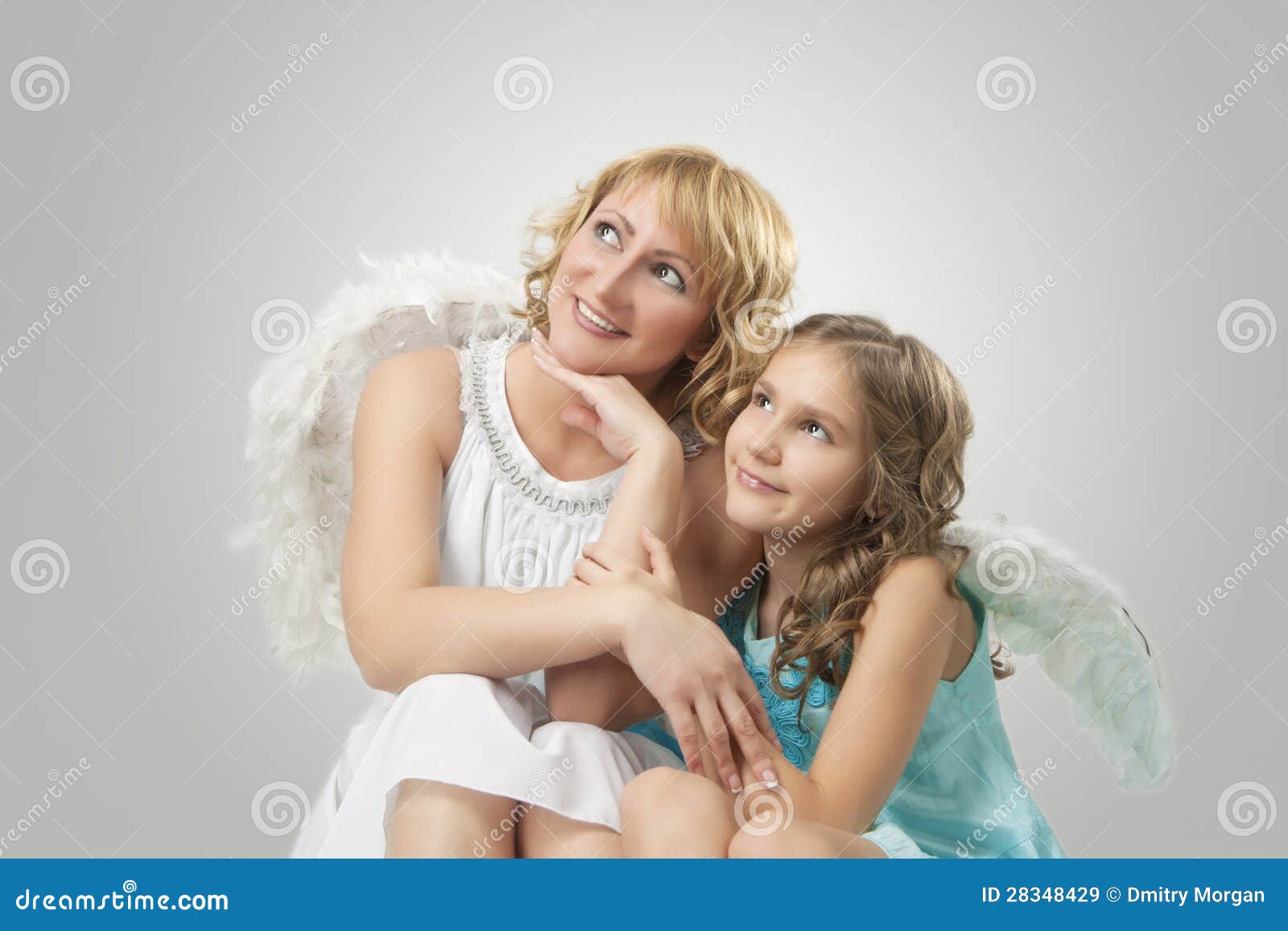 Two Angels Hugging