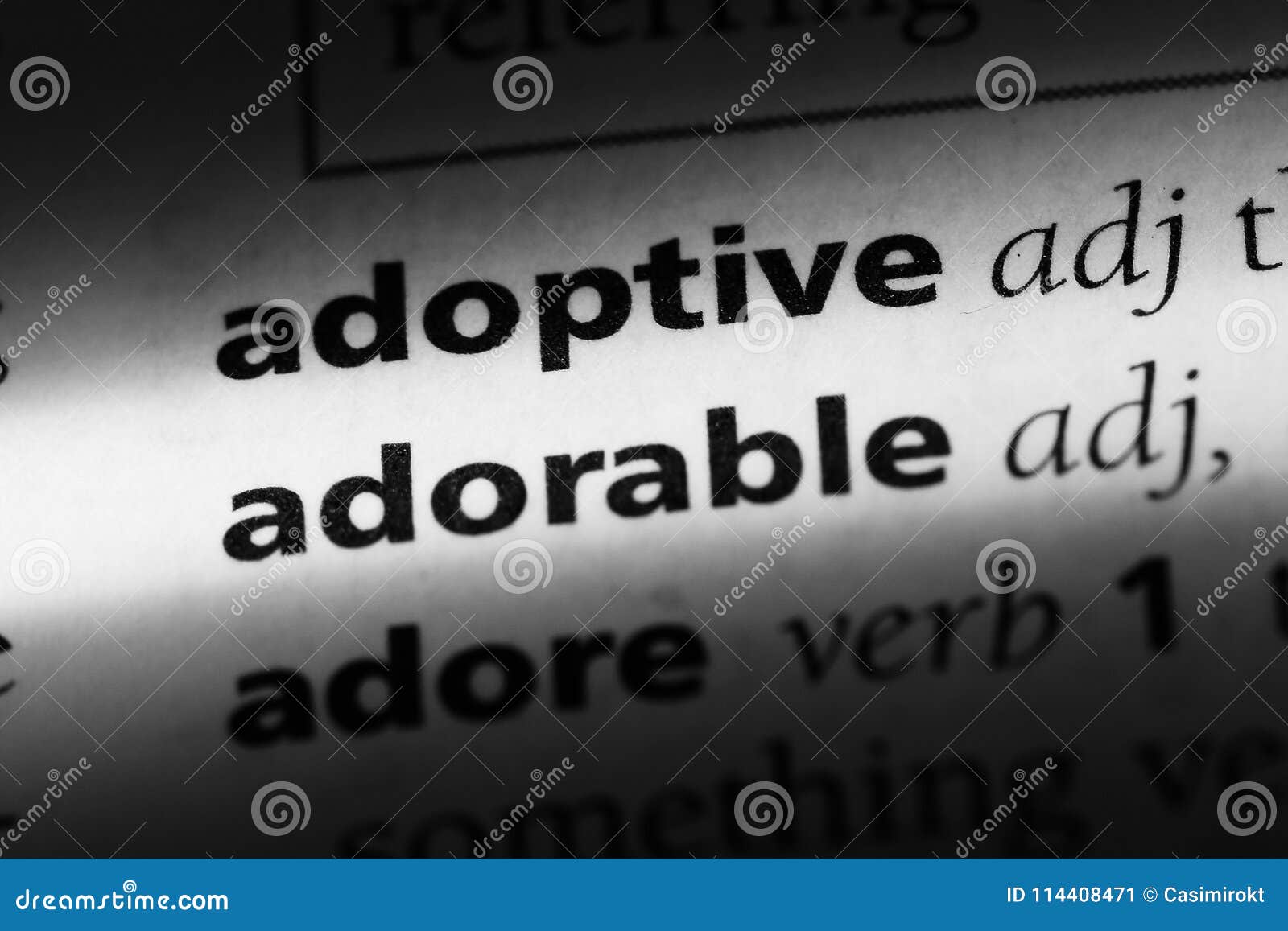 Adorable stock image. Image of idea, definition, paper - 114408471