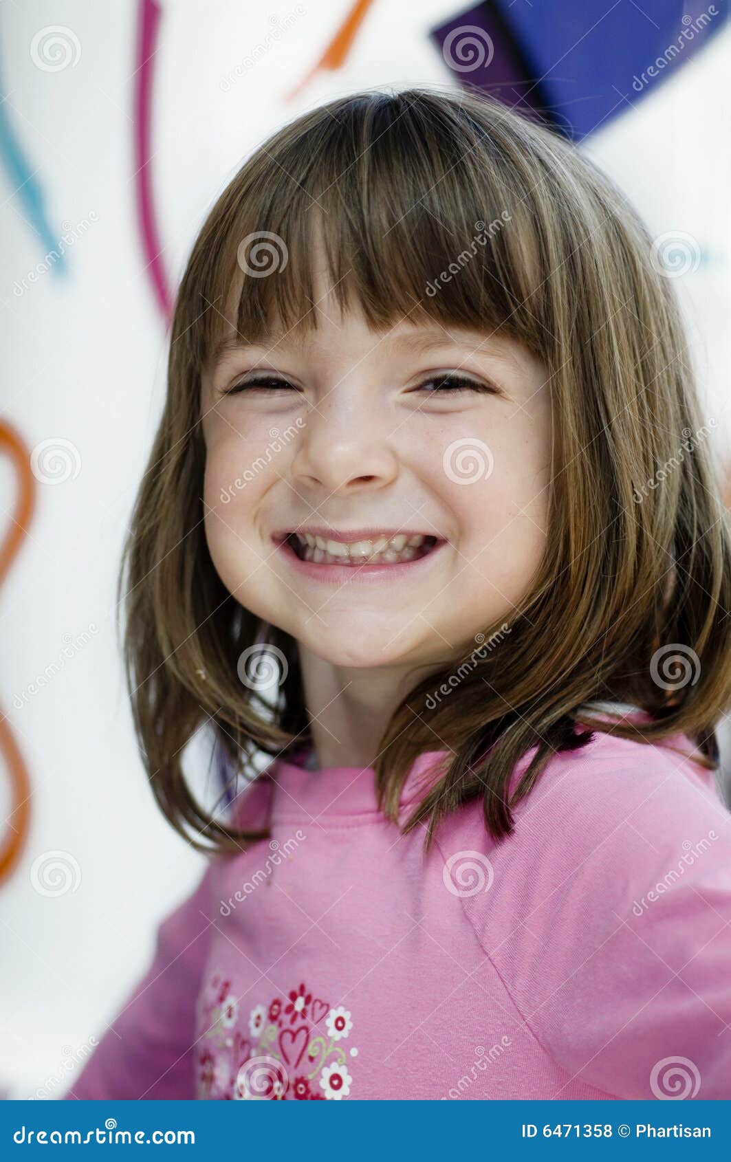 Adorable Young Child Smiling Stock Photo - Image of childhood ...