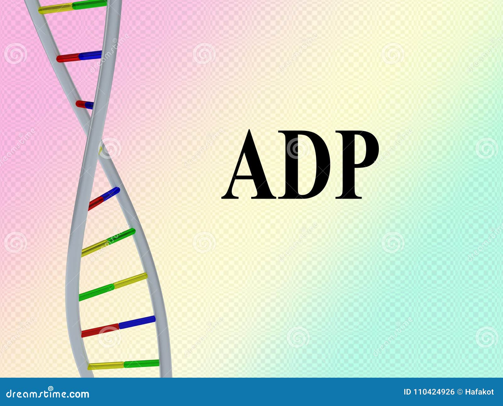 ADP - genetic concept stock illustration. Illustration of chemical ...