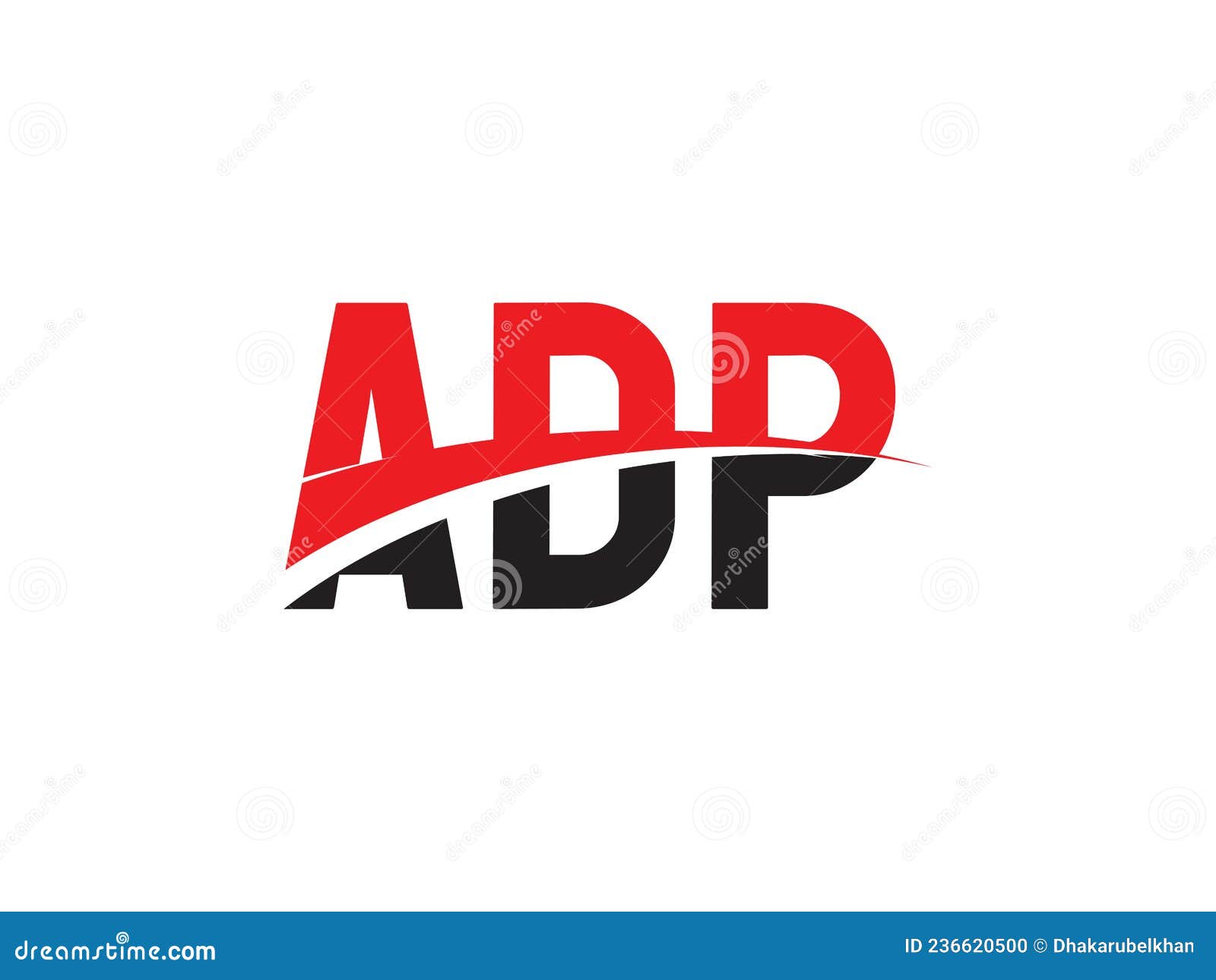 ADP Letter Initial Logo Design Vector Illustration Stock Vector ...