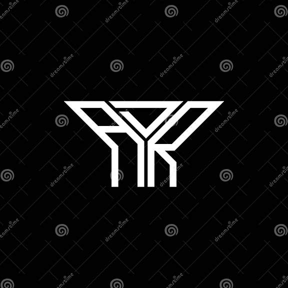 ADR Letter Logo Creative Design with Vector Graphic, ADR Stock Vector ...