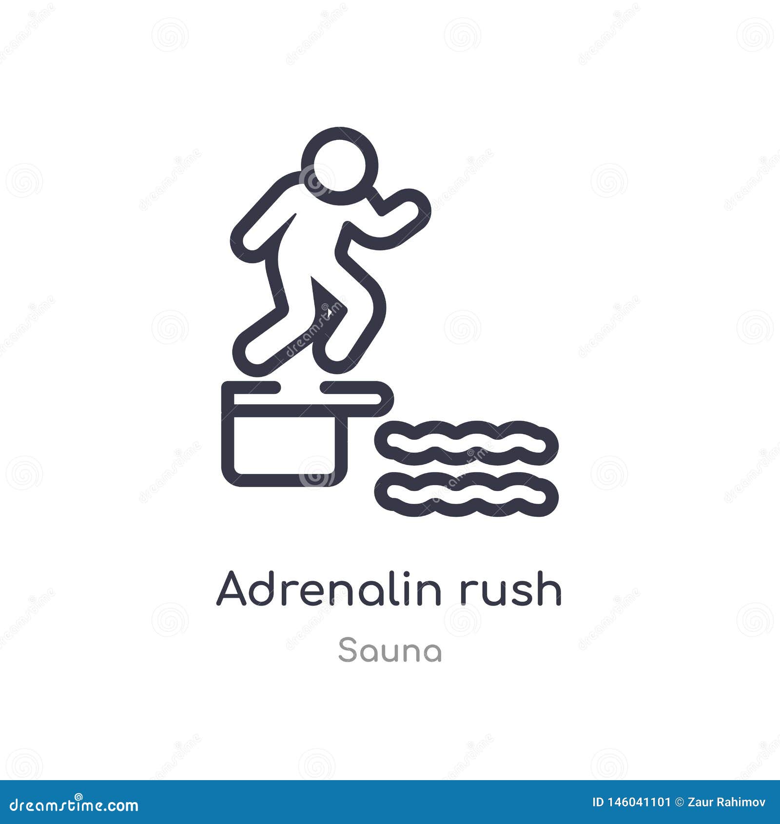 Adrenalin Rush Icon Vector. Trendy Flat Adrenalin Rush Icon From Sauna ...