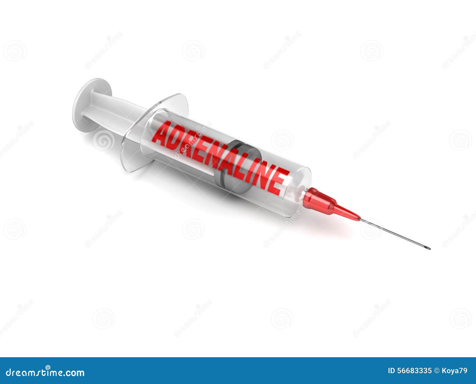 Adrenaline Addiction 3d Concept Stock Illustration - Illustration of ...