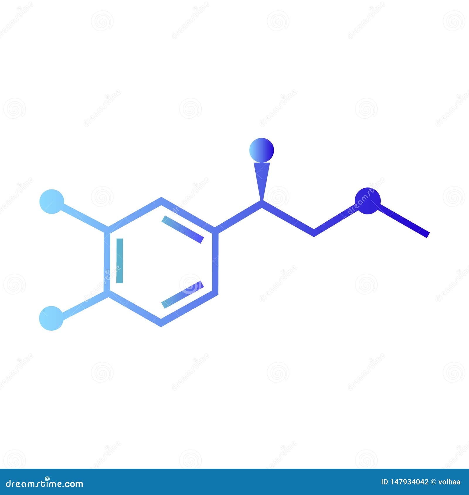 Adrenaline Icon. Epinephrine Hormone Produced By The Adrenal Gland ...