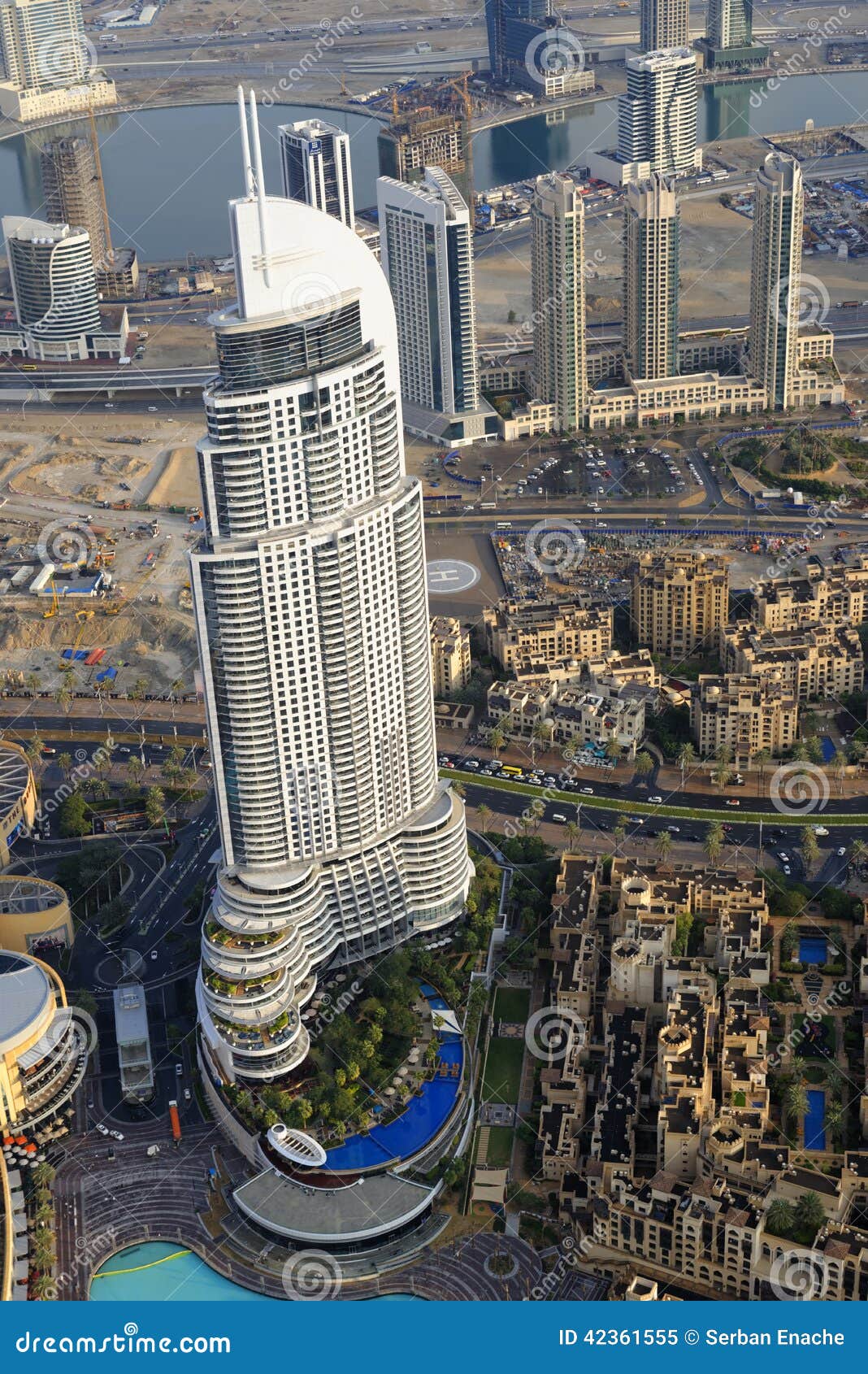 Adressen I Stadens Centrum Dubai Fotografering för Bildbyråer - Bild av ...