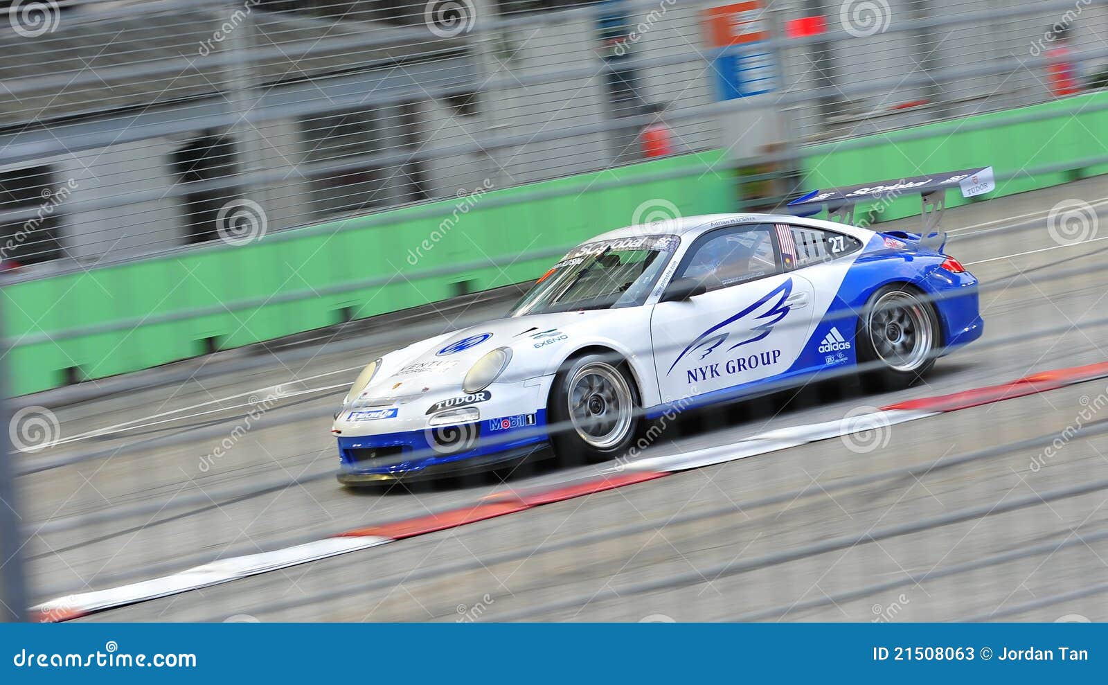 Adrian D Silva Racing at Porsche Carrera Cup Asia Editorial Stock Photo ...