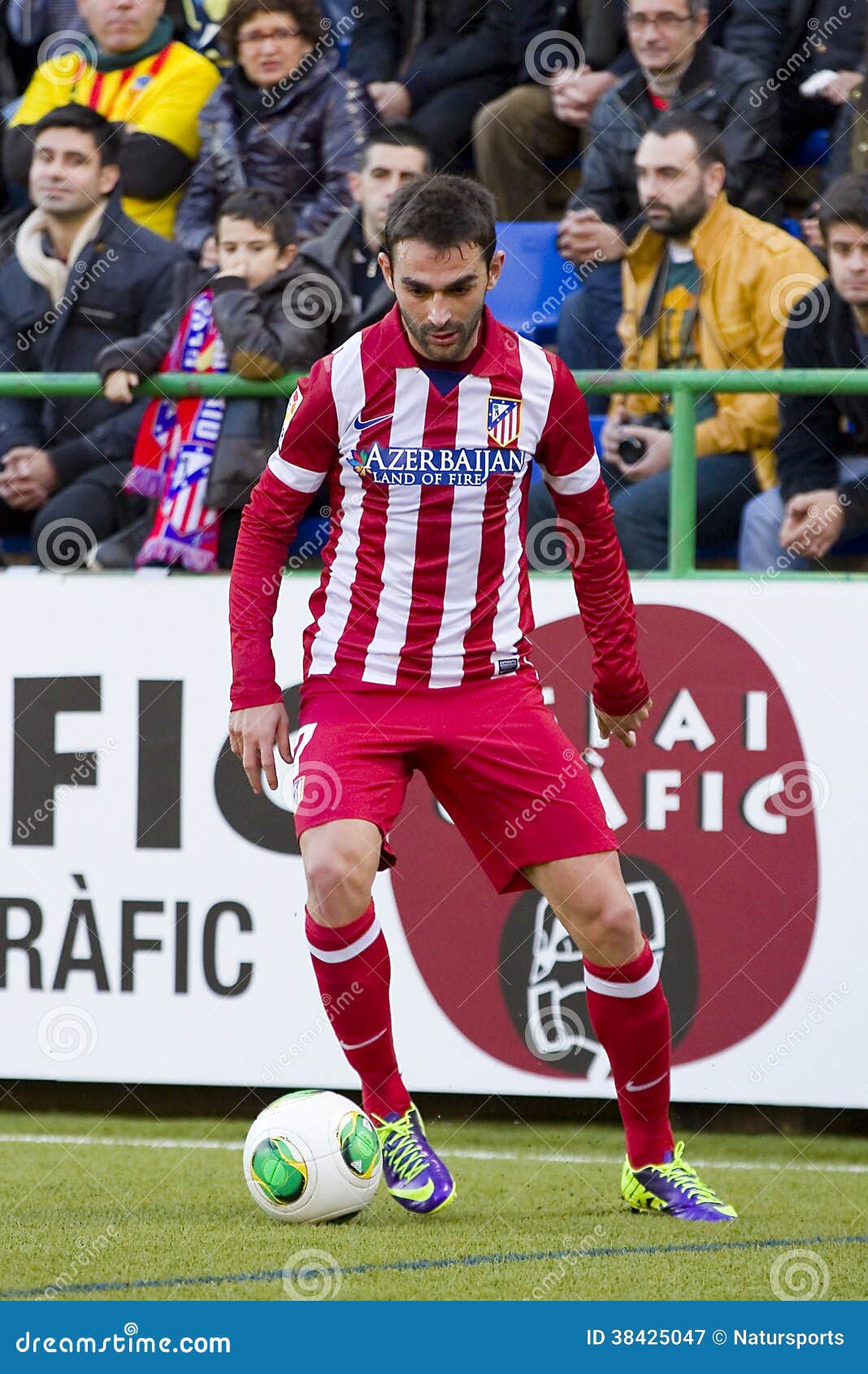 Adrian Lopez of Atletico De Madrid Editorial Photography - Image of ...