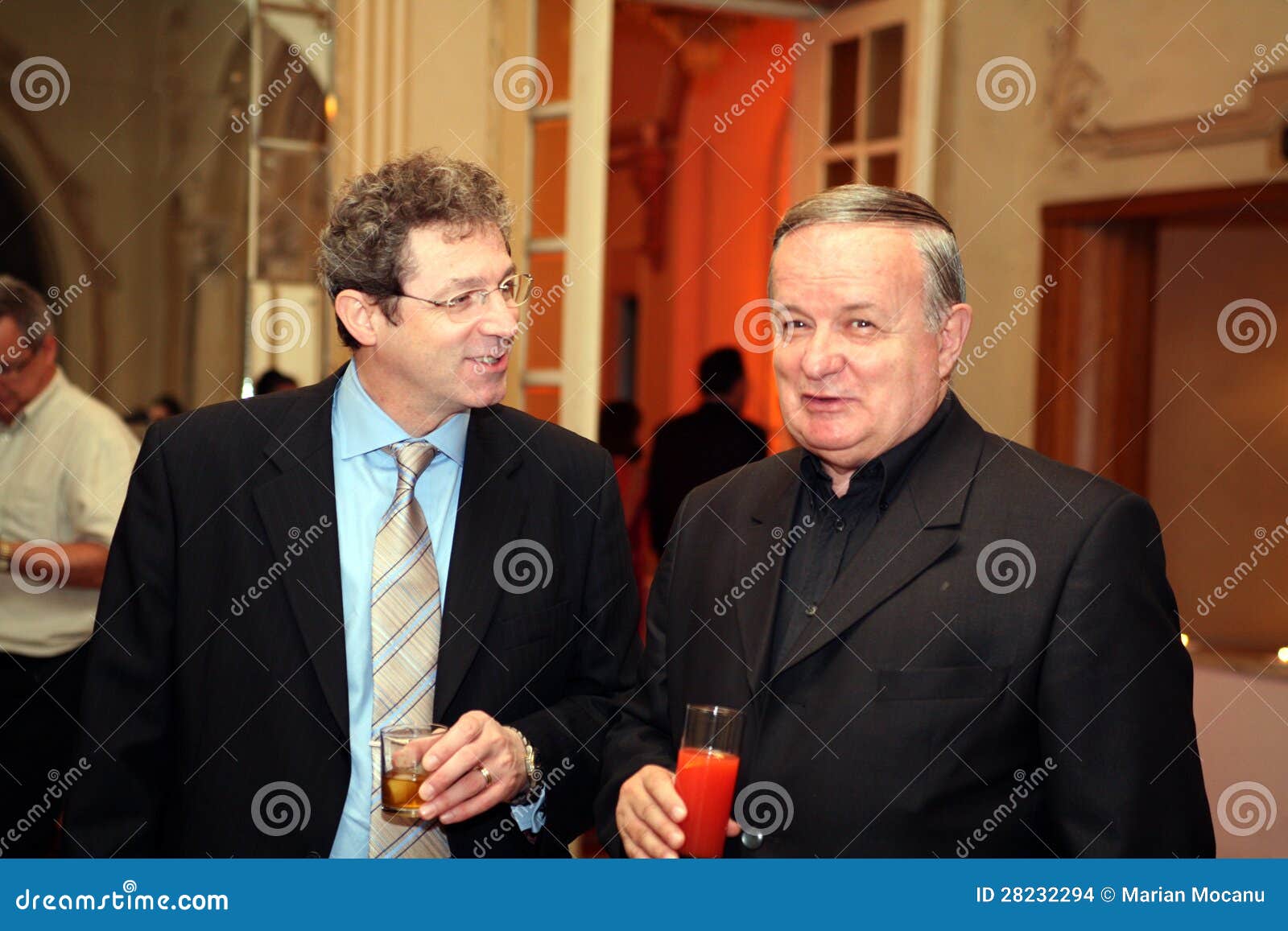 Adrian Streinu Cercel and Cristian Topescu Editorial Stock Image ...