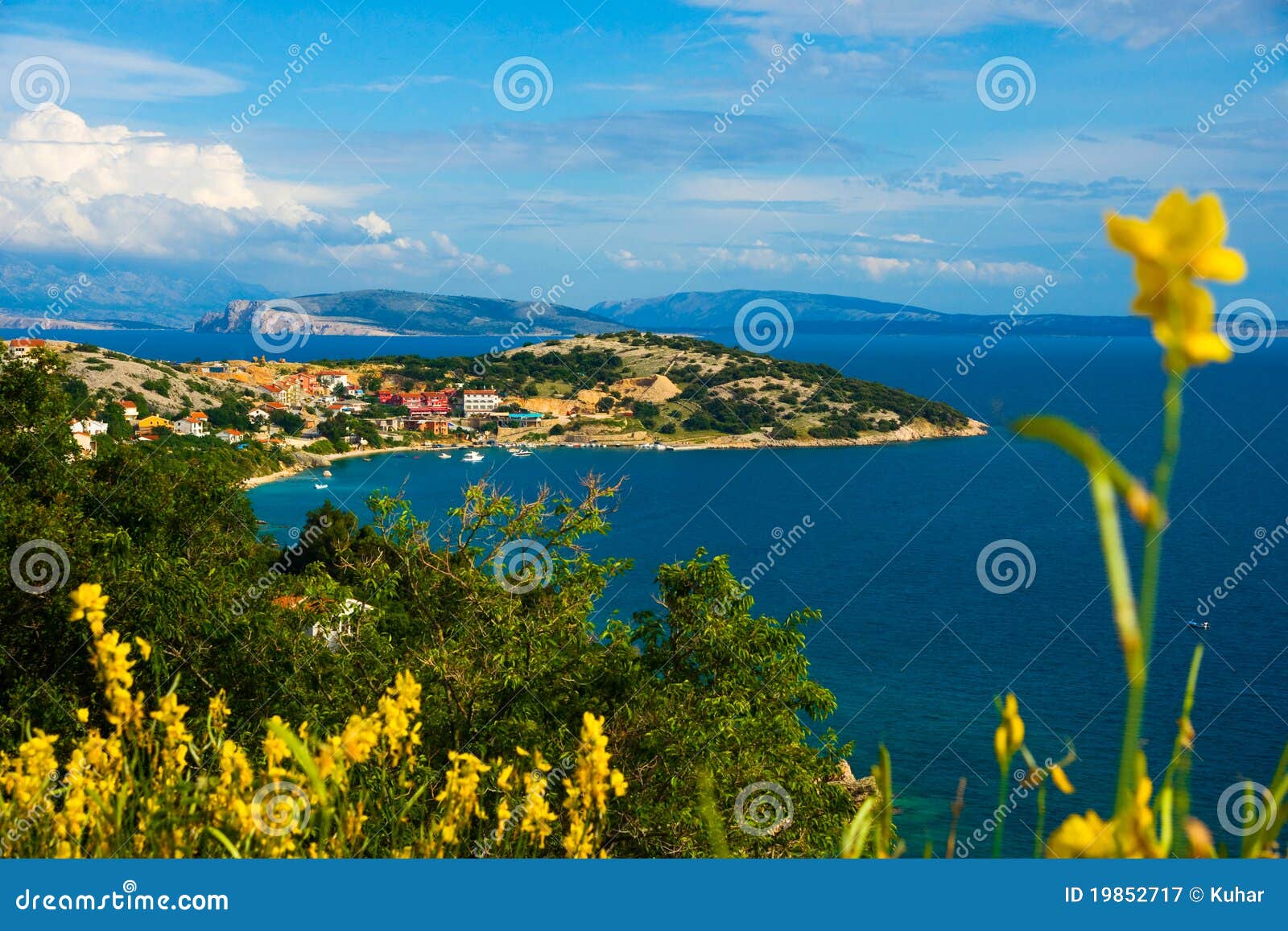 Adriatic coast stock image. Image of adriatic, seascape - 19852717