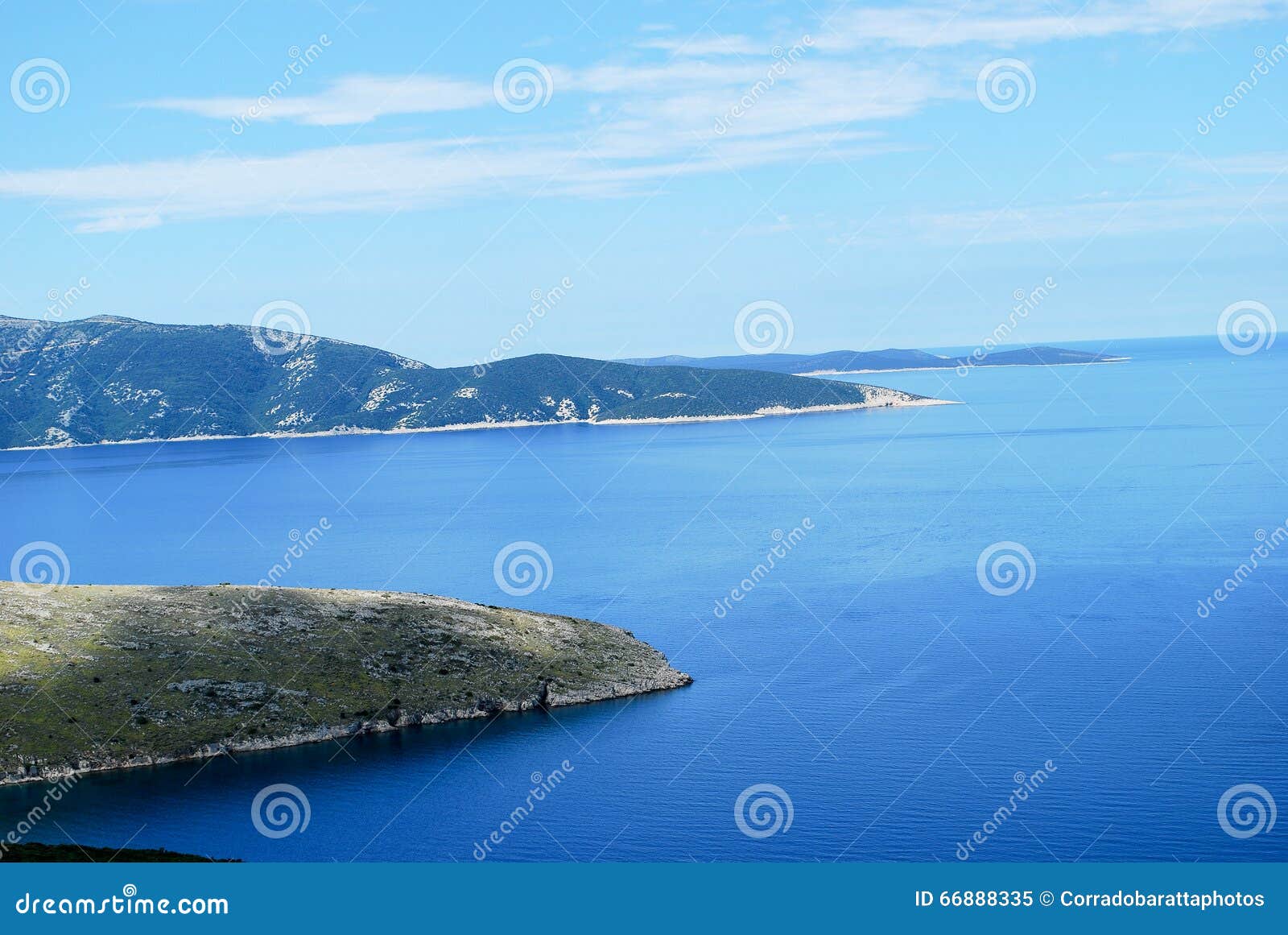 Adriatic coast stock image. Image of europe, happy, meditation - 66888335