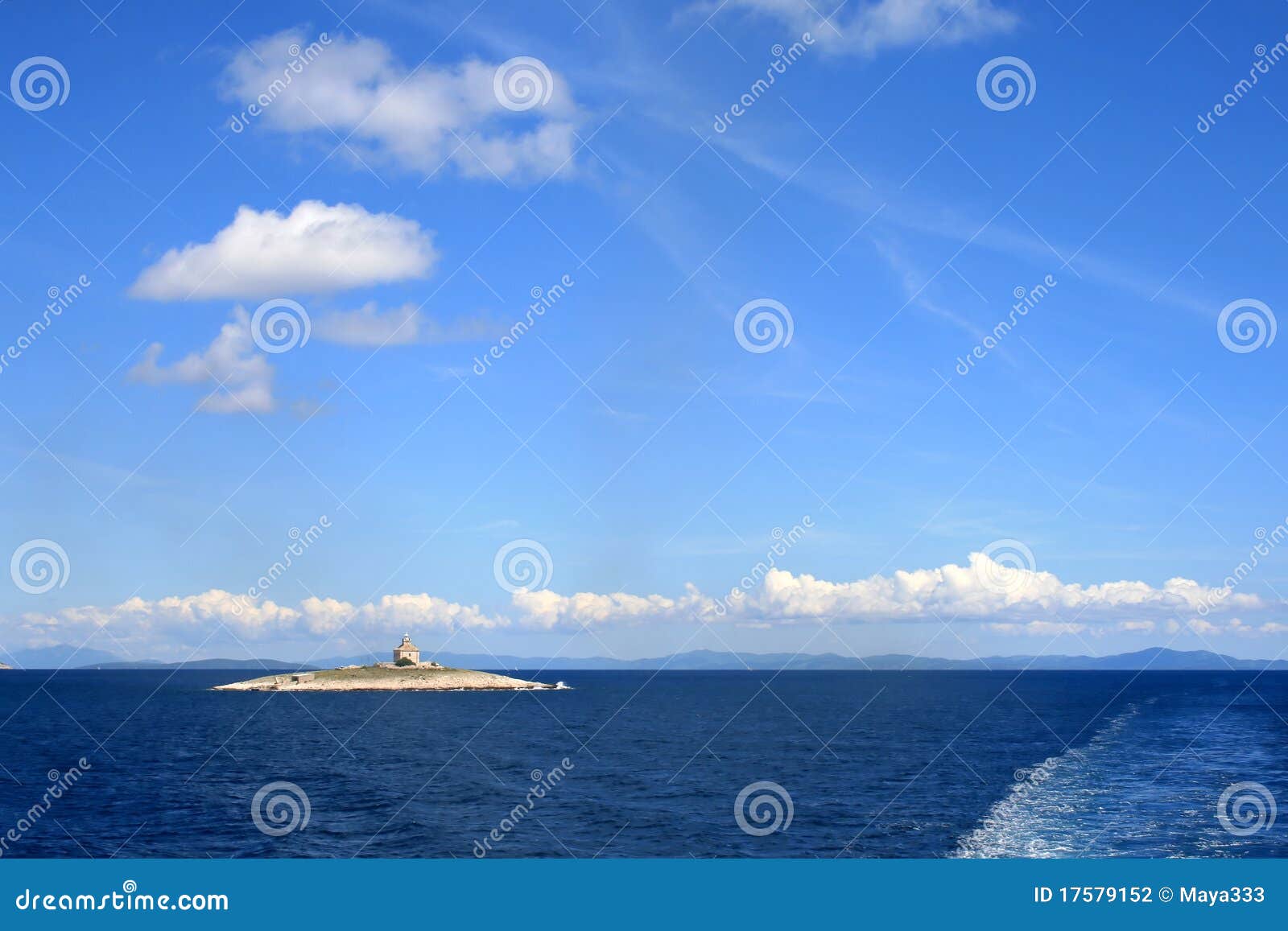 Adriatic lighthouse stock photo. Image of cruise, lighthouse - 17579152