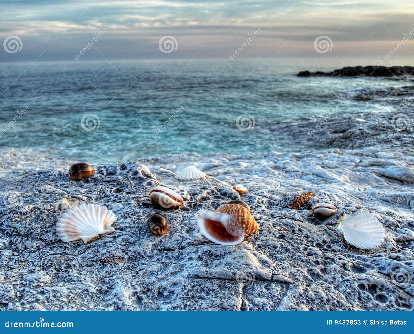 Adriatic sea 2 stock image. Image of beach, mediterranean - 9437853