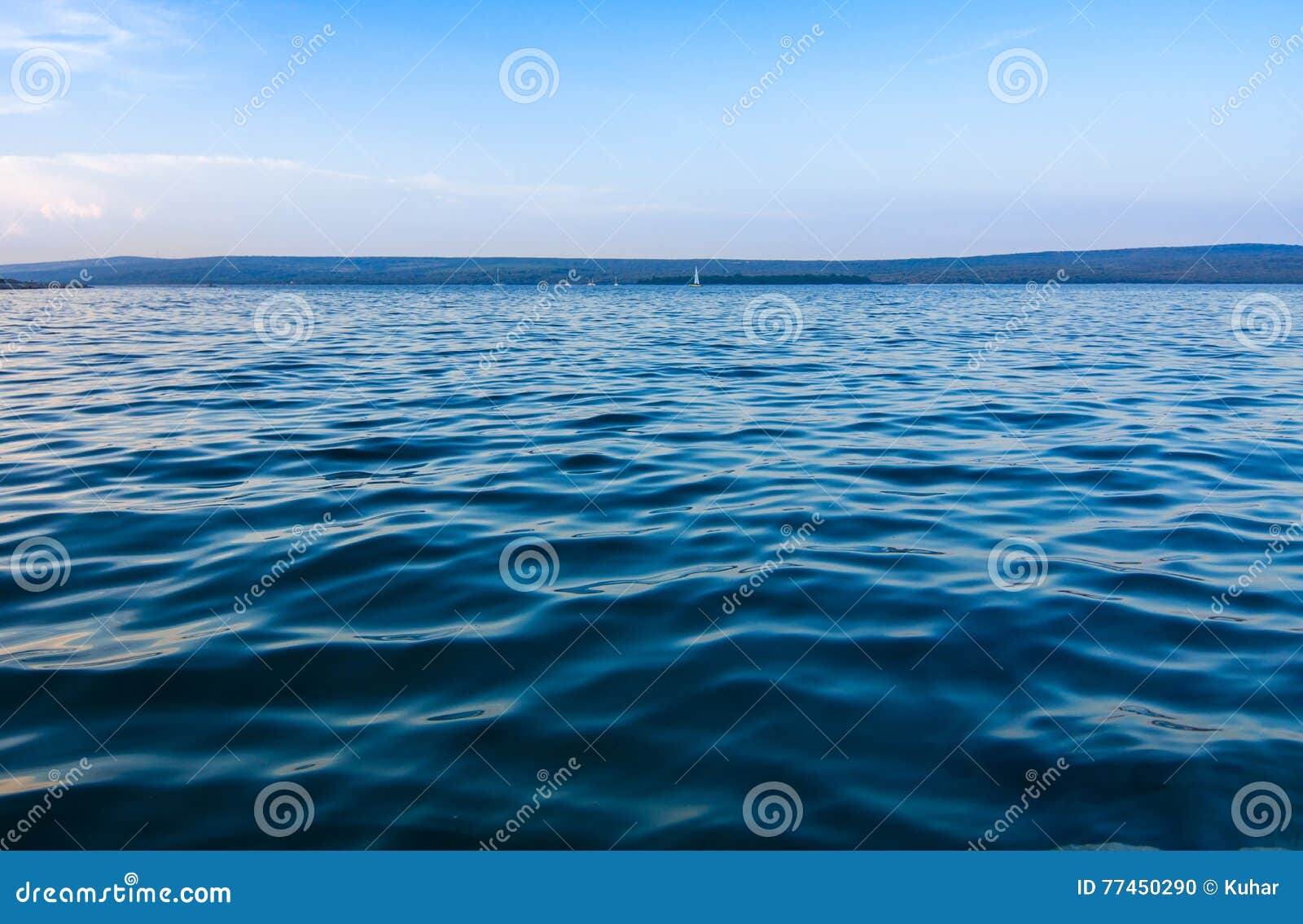 Adriatic sea stock photo. Image of blue, turquoise, mediterranean ...