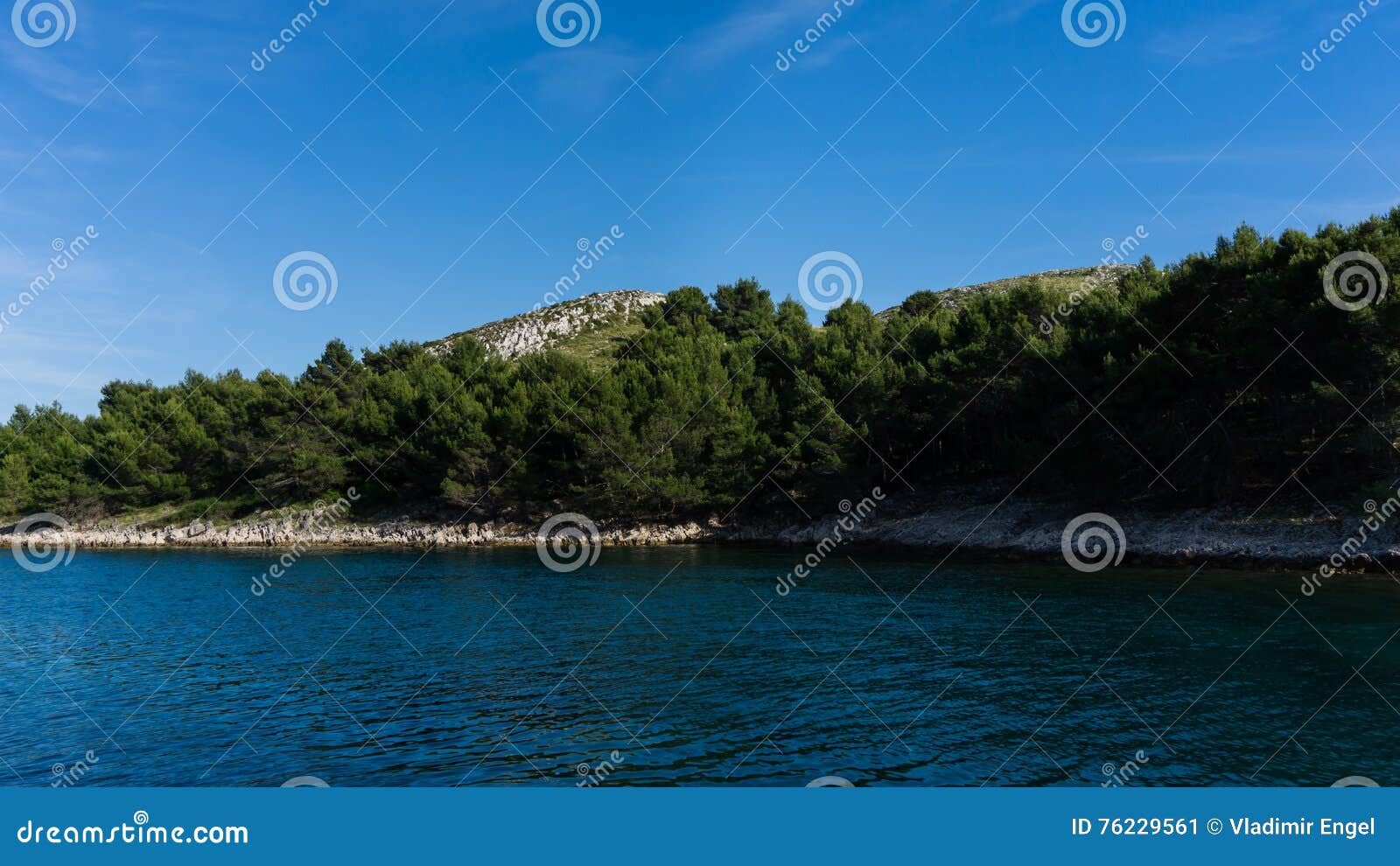 The Adriatic Sea View. Beautiful Image Wallpaper Stock Image - Image of ...