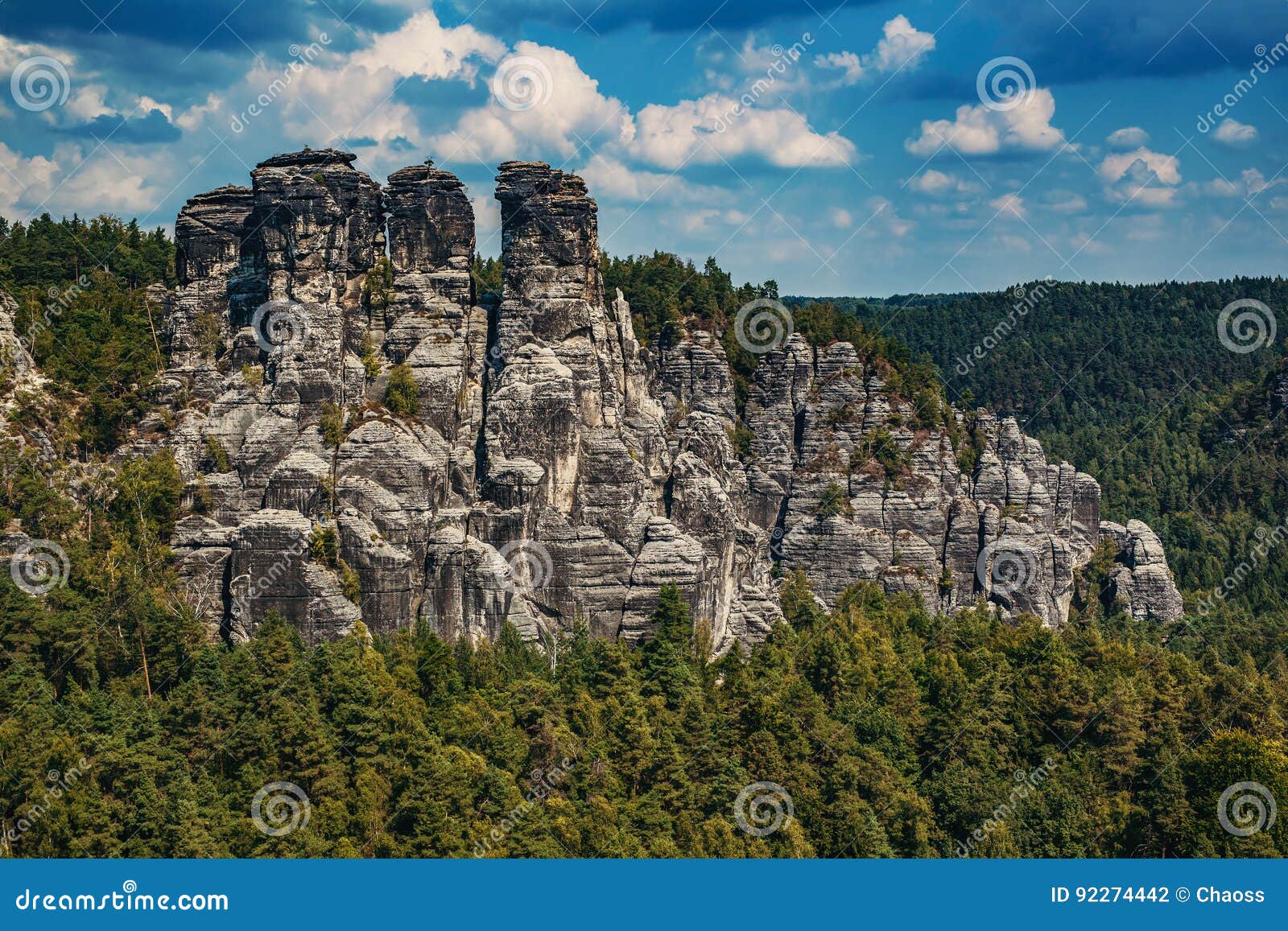 Adrspach-Teplice Rocks in Czech Stock Photo - Image of outdoors ...