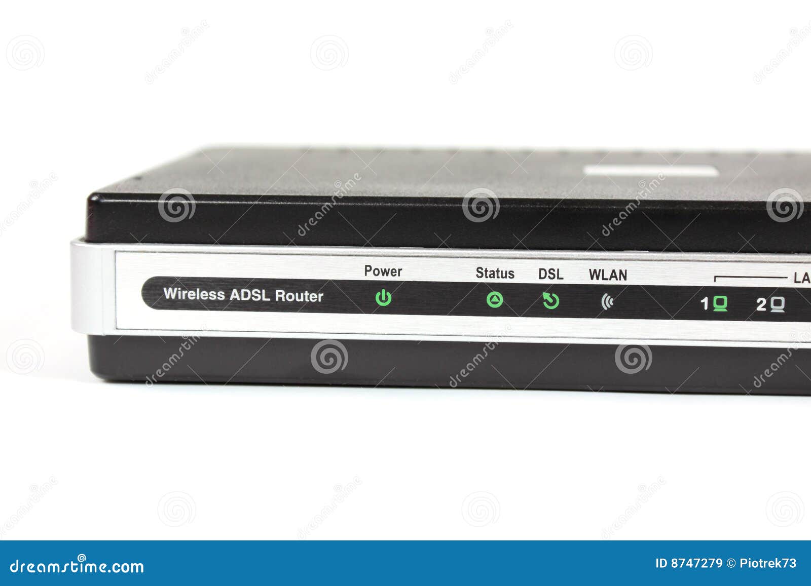 ADSL Router stock image. Image of closeup, conntect, isolated - 8747279