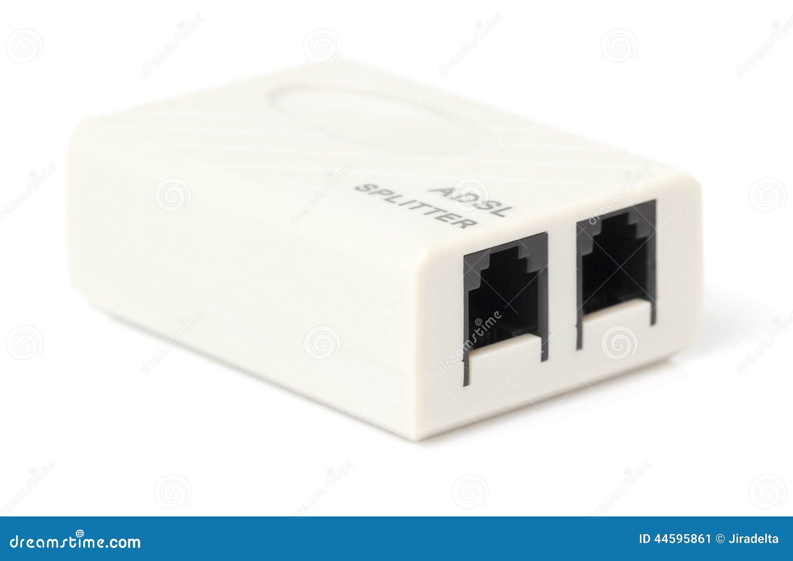 ADSL Splitter Signal box stock image. Image of hardware - 44595861