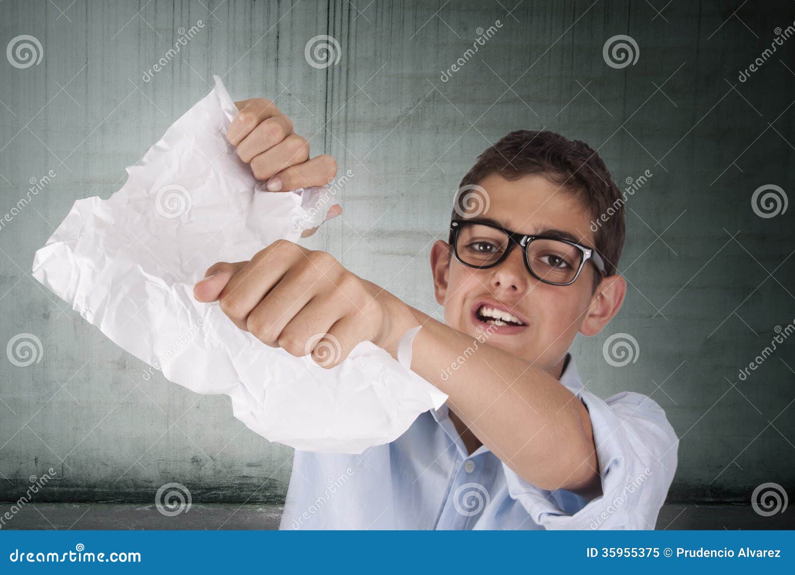 Adult breaking the paper stock image. Image of curriculum - 35955375