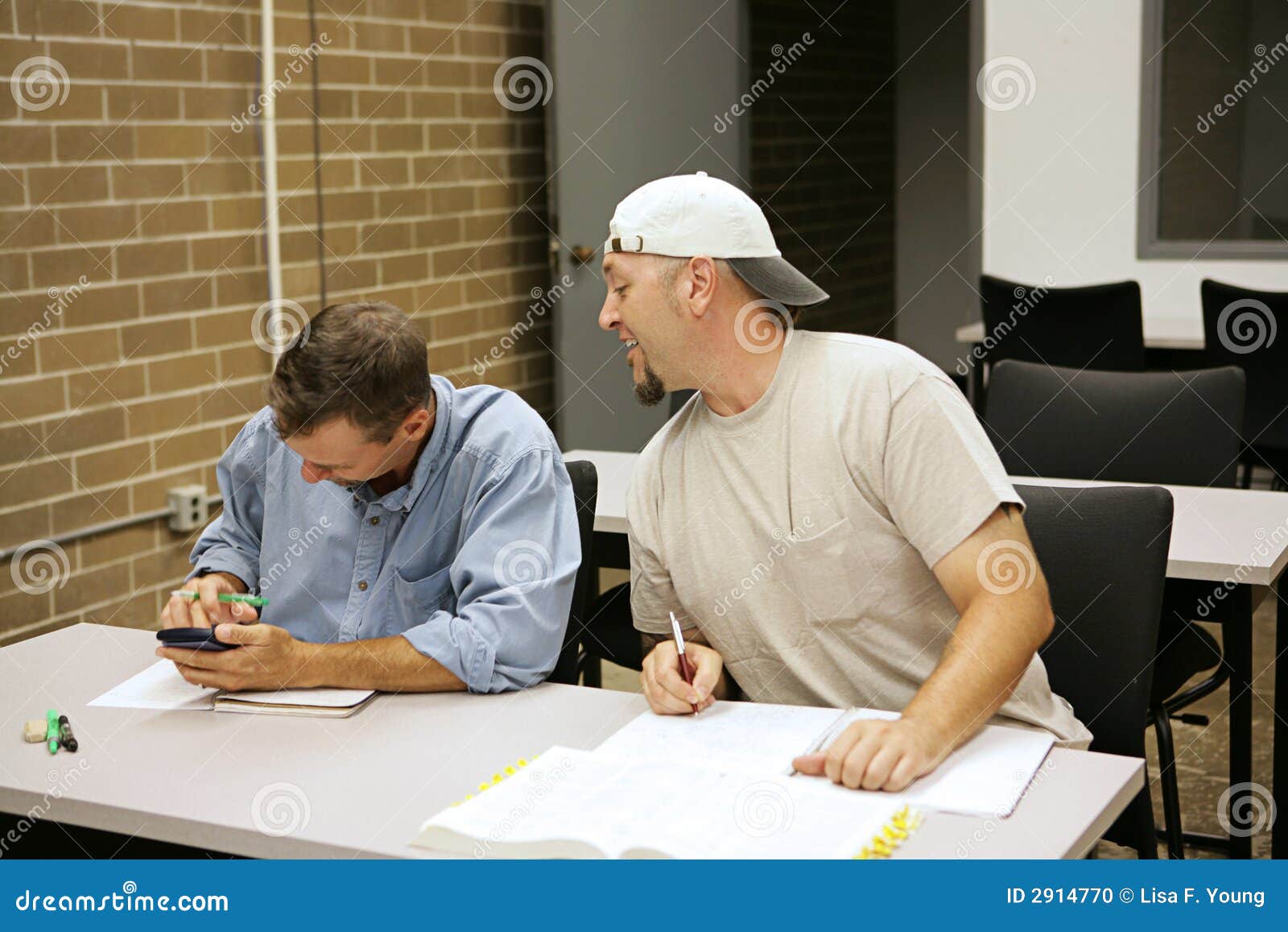 Adult Ed - Copying stock photo. Image of caucasian, highschool - 2914770