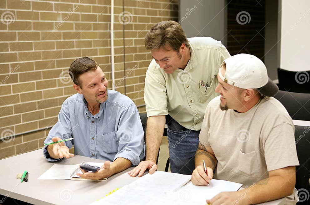 Adult Ed - Teamwork stock image. Image of help, instruct - 2914703