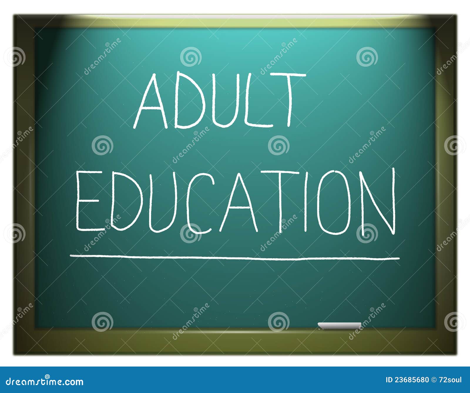 Adult education. stock illustration. Illustration of education - 23685680