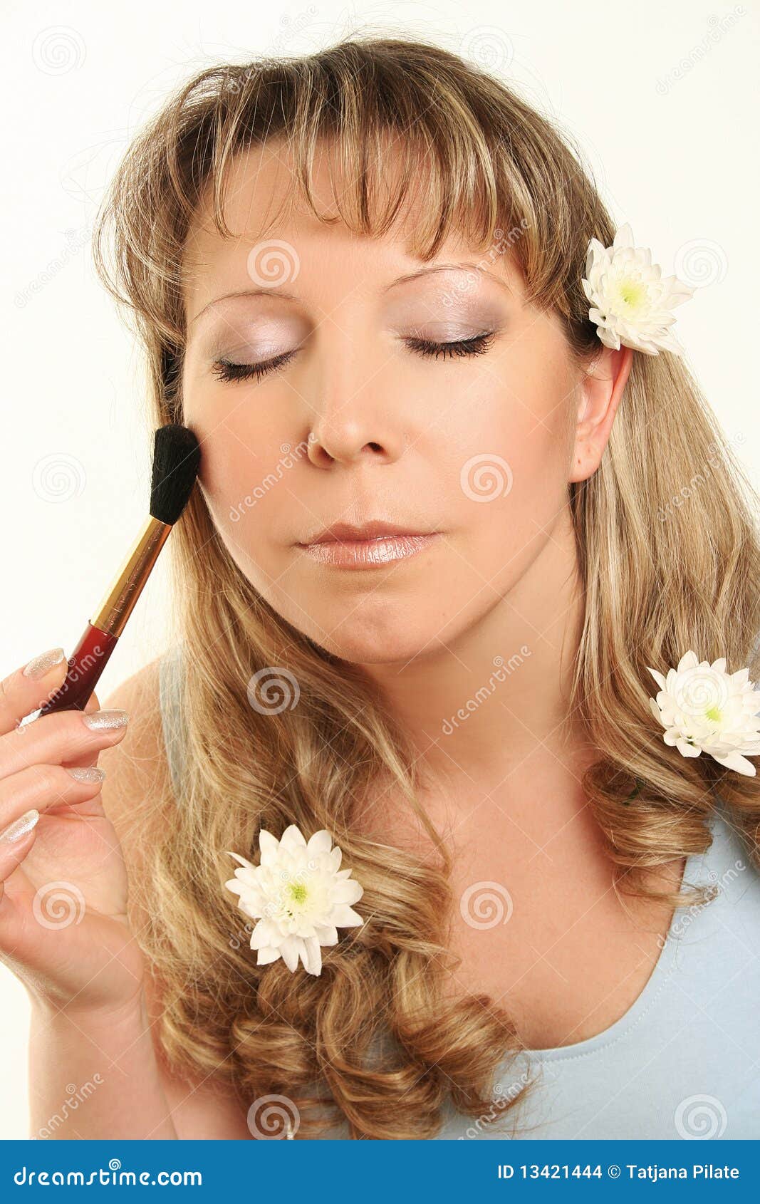 Adult face stock photo. Image of beauty, hair, fashion - 13421444