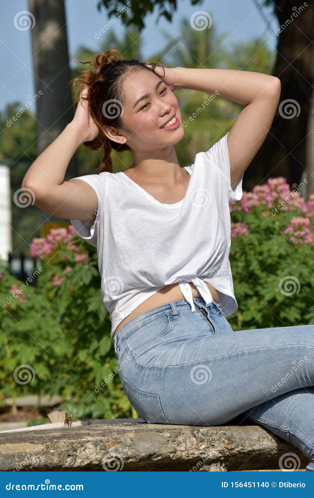 An Adult Female Relaxing stock photo. Image of grownup - 156451140