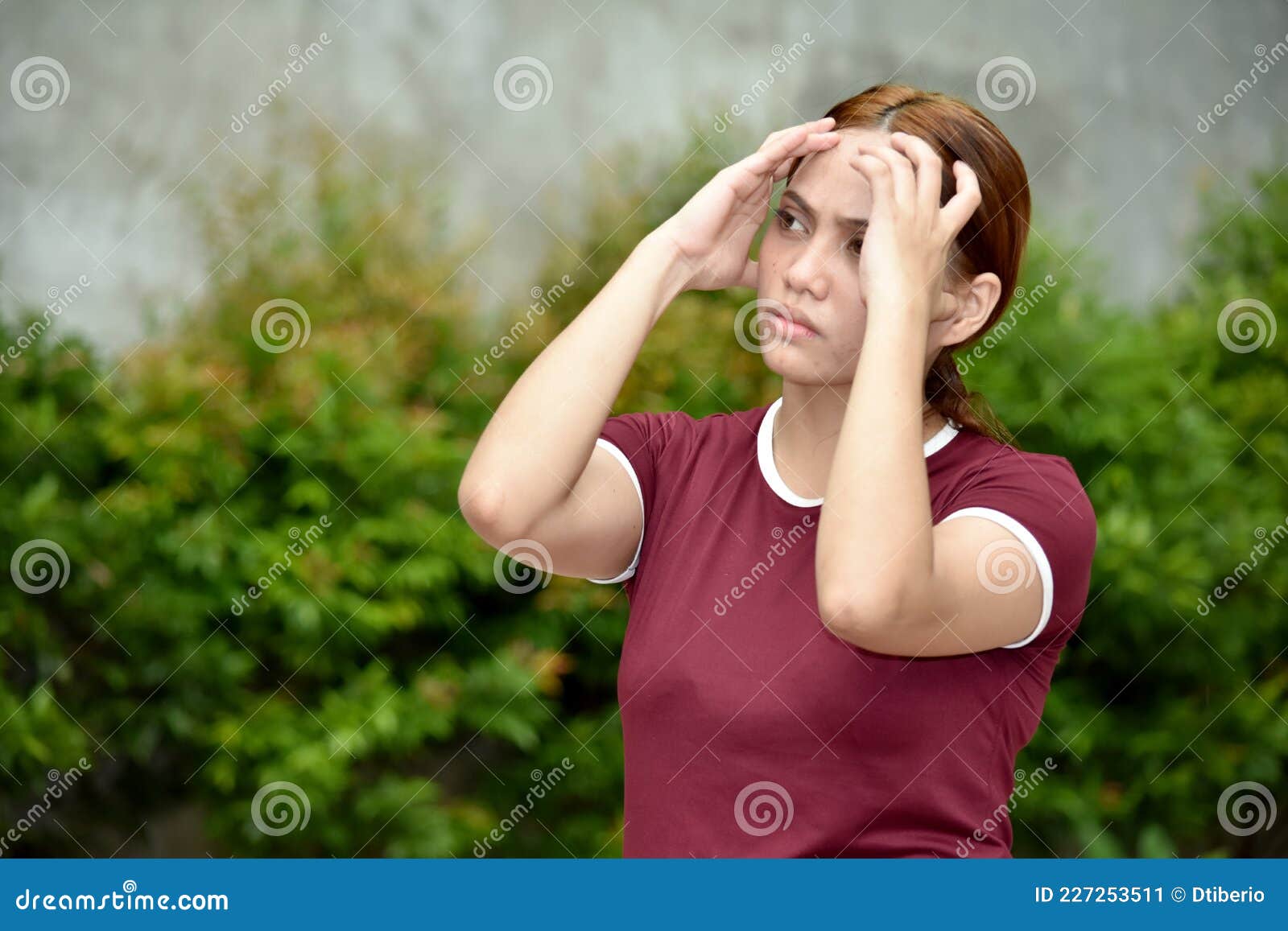 An Adult Female and Worry stock image. Image of adult - 227253511