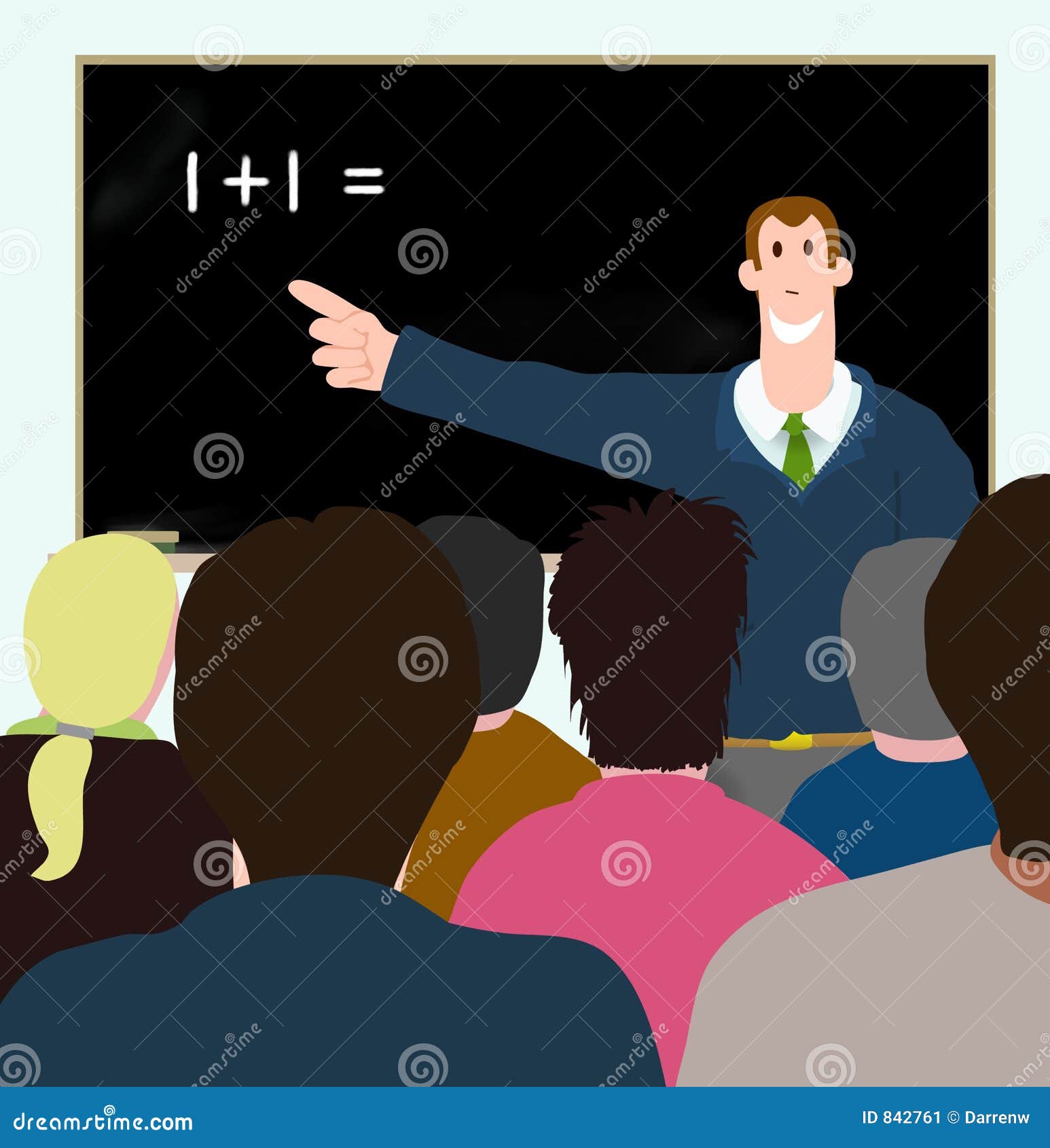 Adult Learning stock illustration. Illustration of maths - 842761