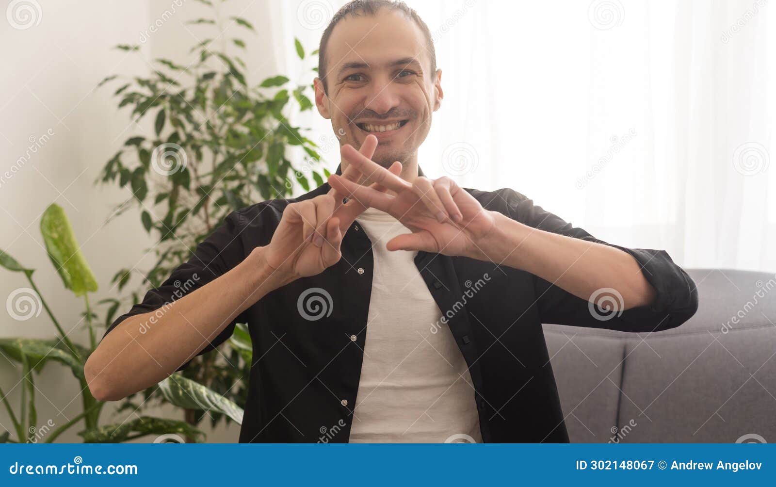 Adult Learning Sign Language for Deaf Disabled. Stock Image - Image of ... Adult Learning Sign Language for Deaf Disabled. Stock Image - Image of ...