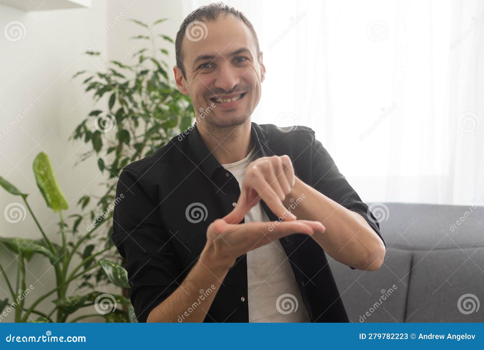 Adult Learning Sign Language for Deaf Disabled. Stock Image - Image of ... Adult Learning Sign Language for Deaf Disabled. Stock Image - Image of ...