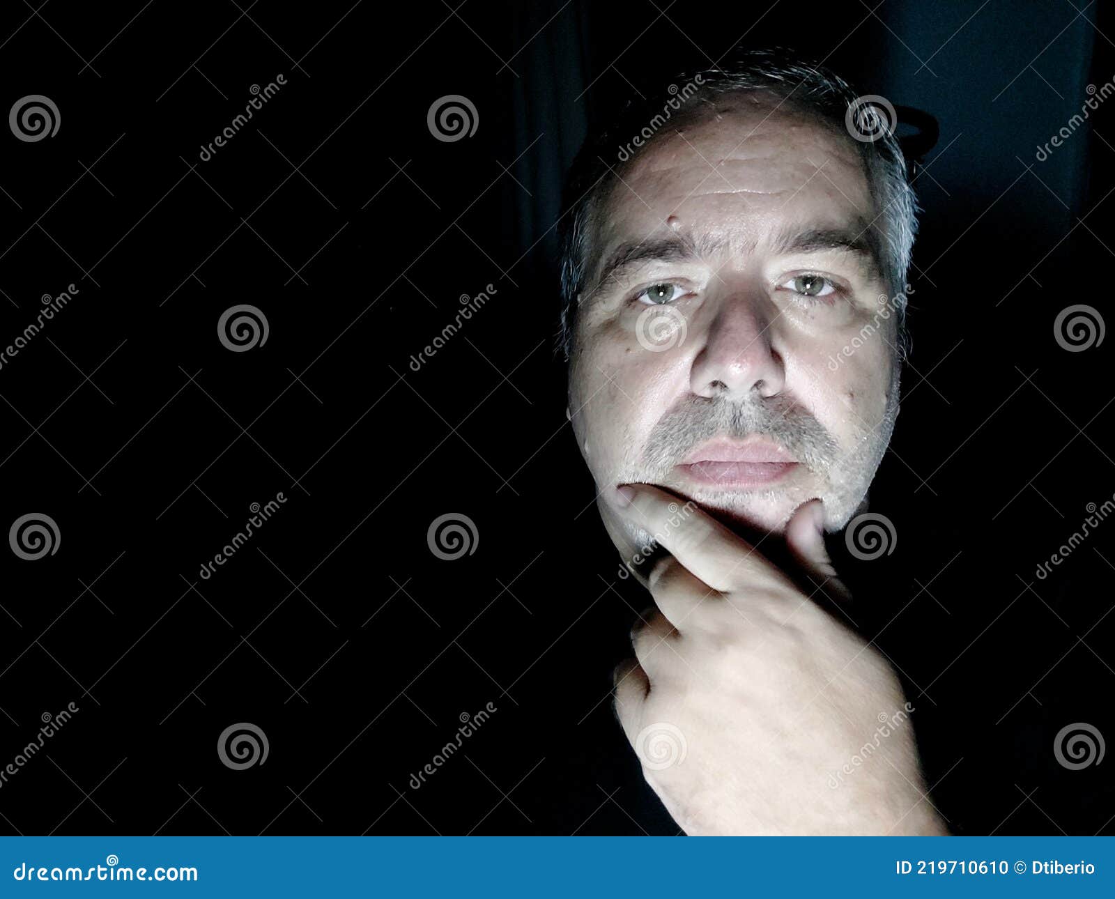 Adult Male Making a Decision Isolated Stock Photo - Image of adult ...