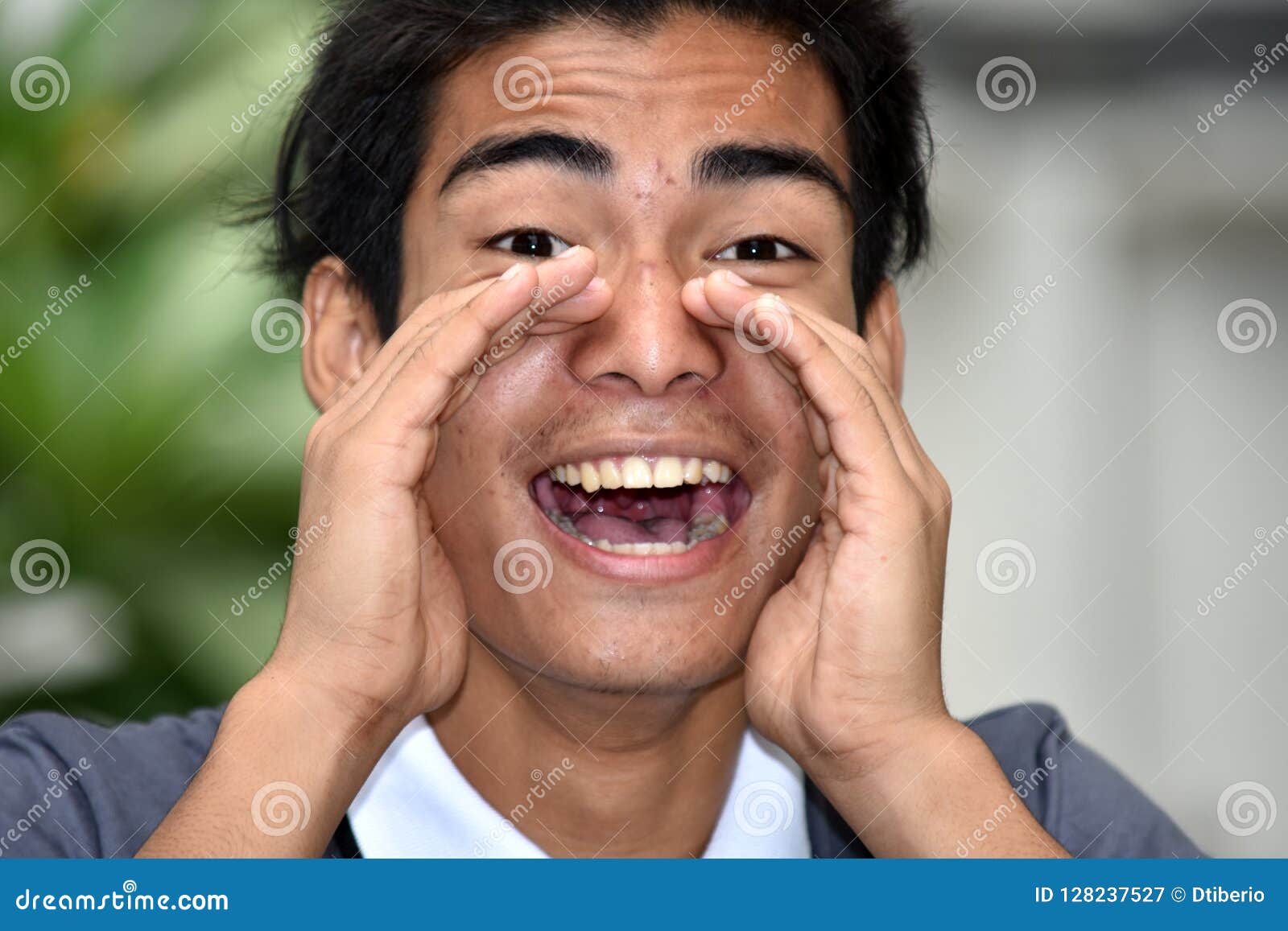 Adult Male Shouting stock image. Image of shout, adult - 128237527