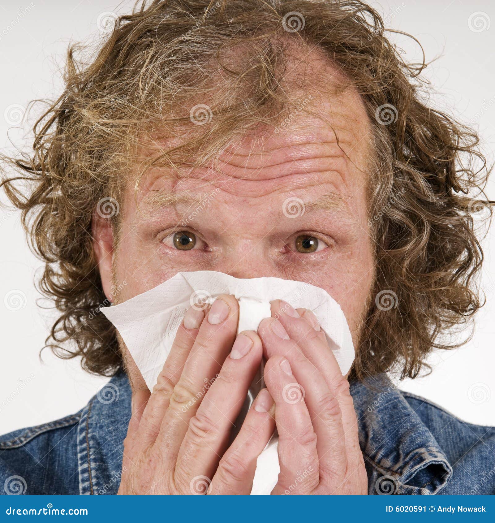 Adult man get sick stock image. Image of infectious, person - 6020591