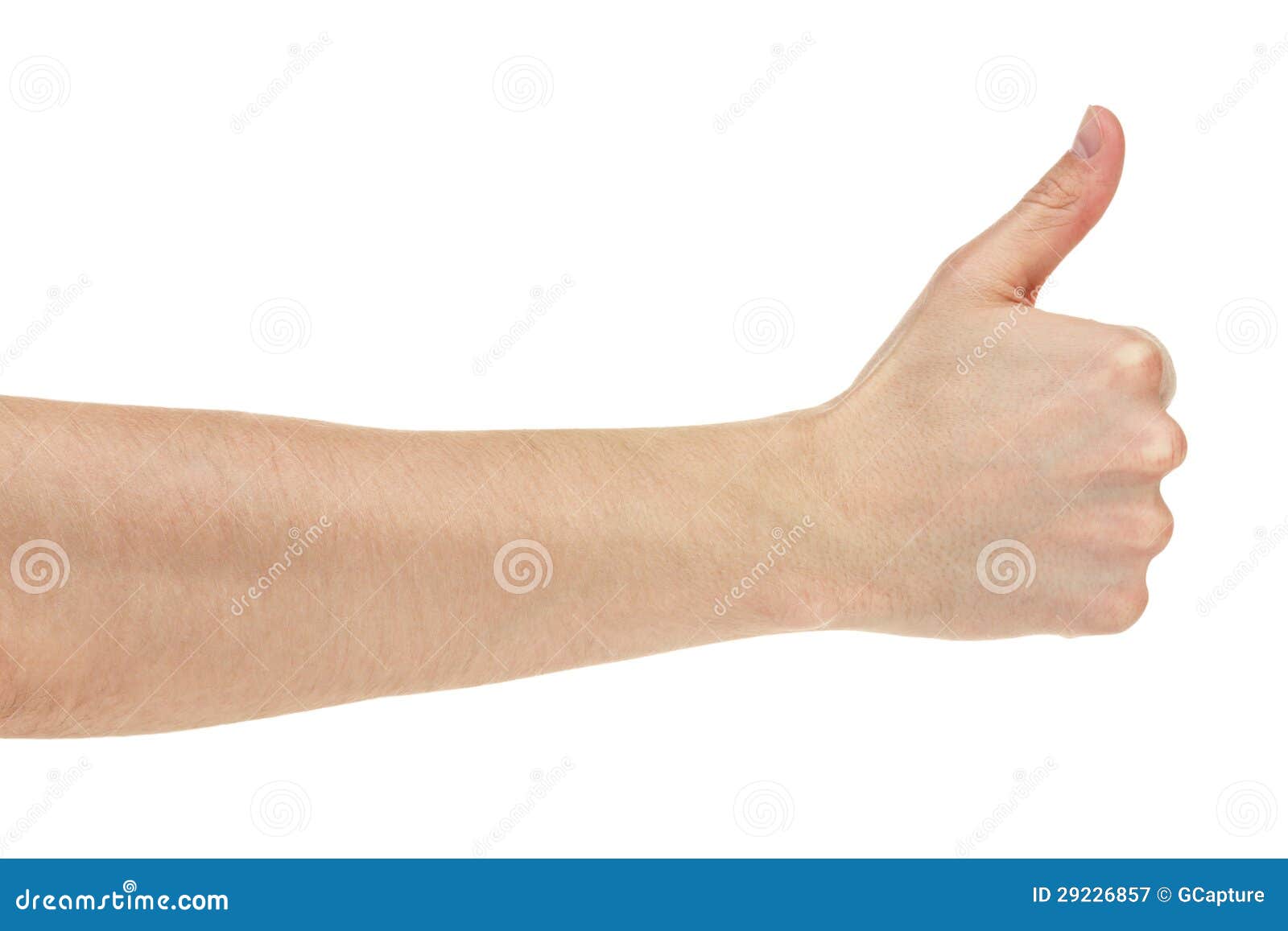 Adult man hand thumb up stock image. Image of real, adult - 29226857