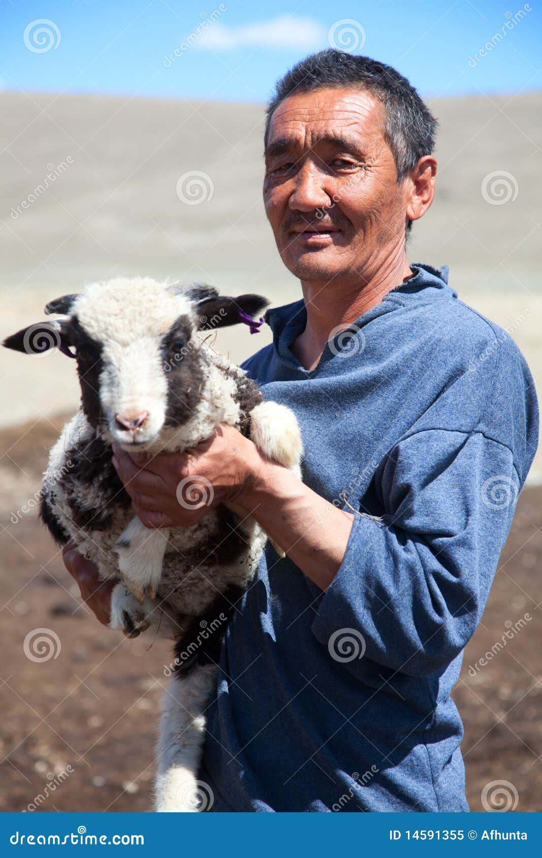 The adult man shepherd stock image. Image of dune, baby - 14591355