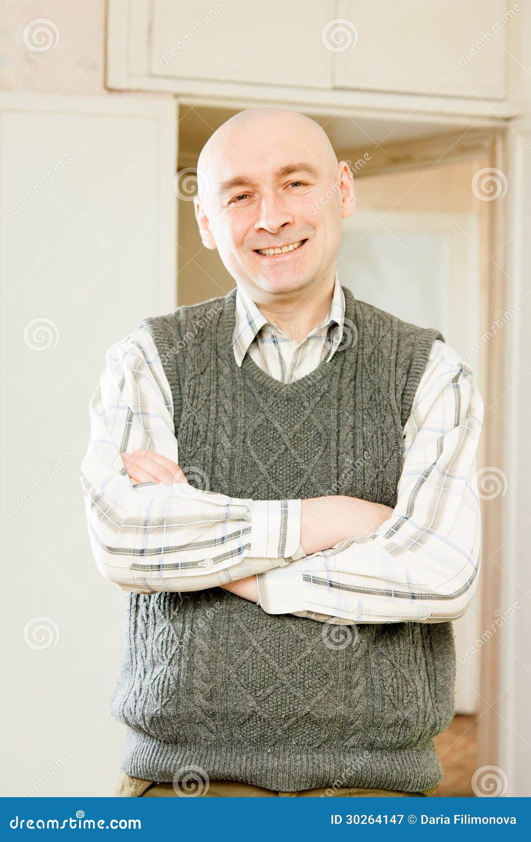 Man at home stock image. Image of portrait, looking, adult - 30264147