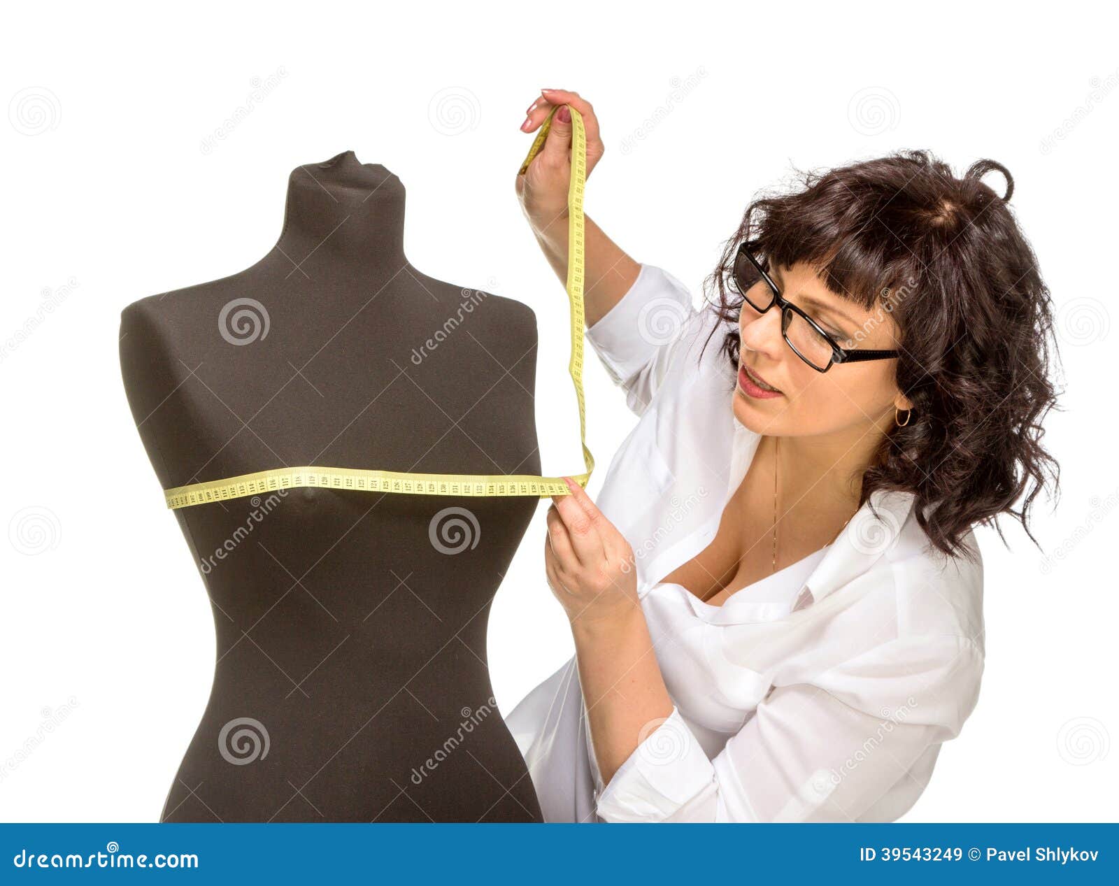 Adult Tailor with Mannequin Stock Image - Image of handicraft, fashion ...