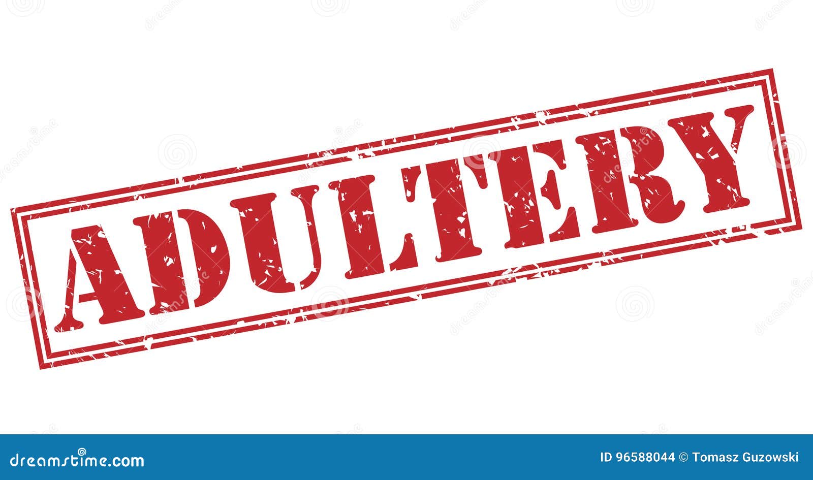 Adultery Red Stamp Stock Photography | CartoonDealer.com #96588044