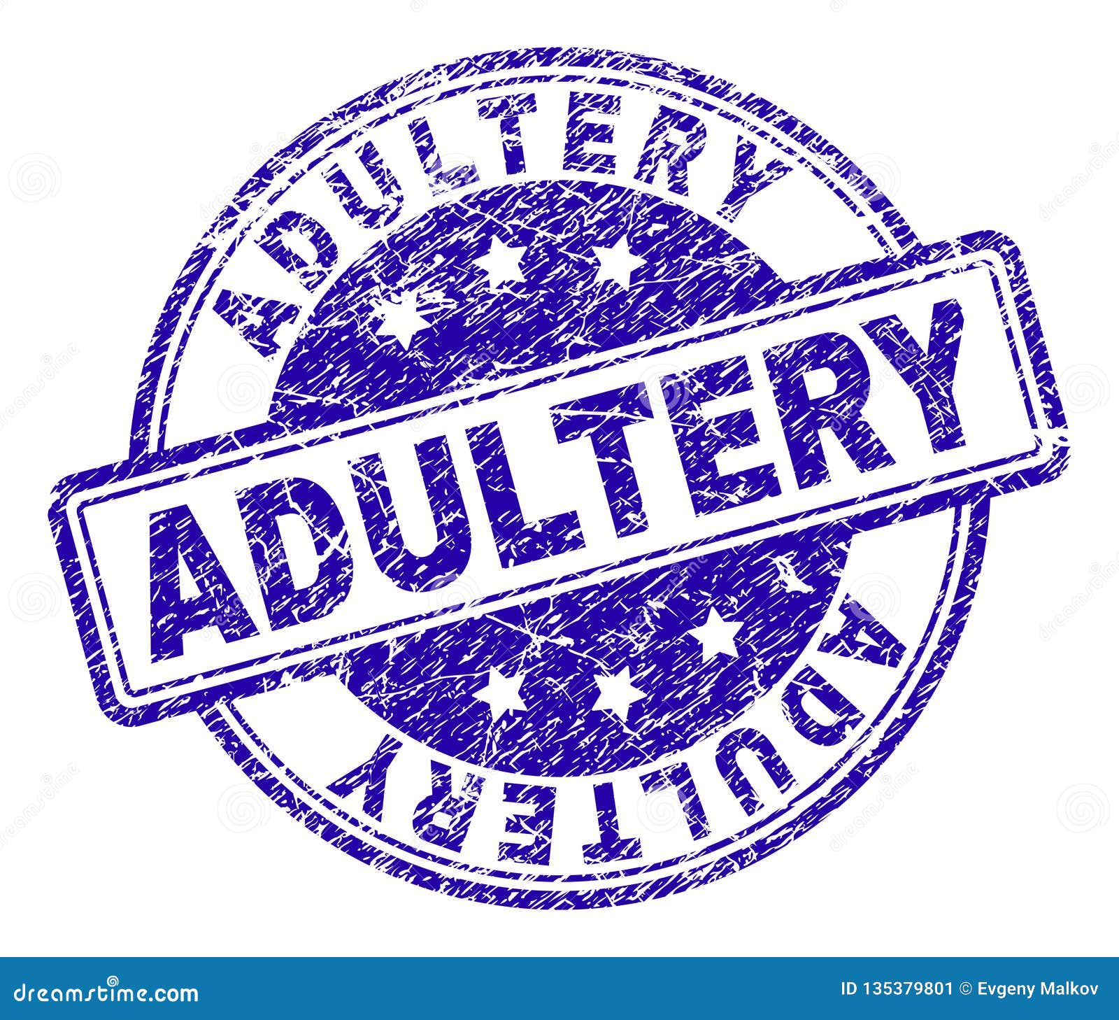 Grunge Textured ADULTERY Stamp Seal Stock Vector - Illustration of ...