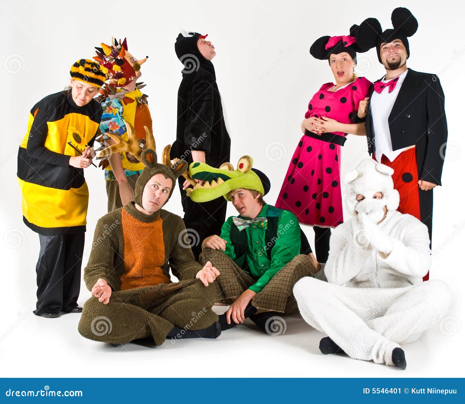 Adults in costume stock image. Image of actor, cheery - 5546401