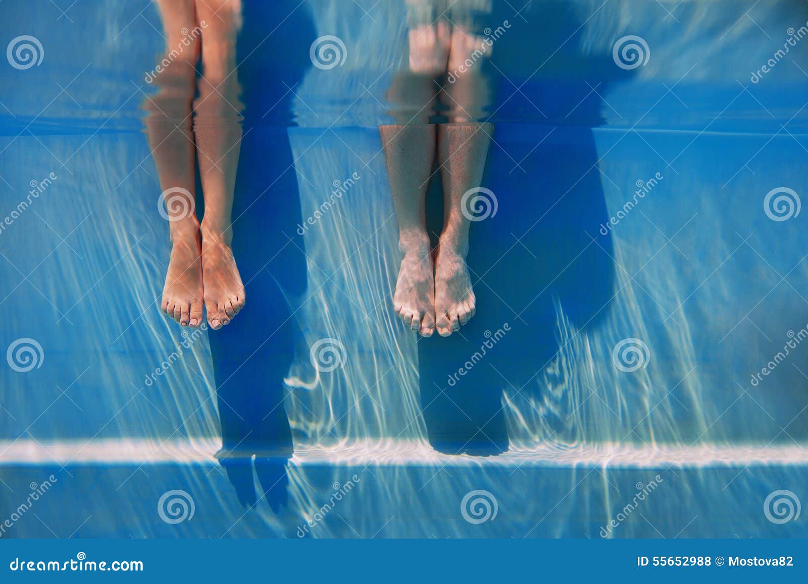Adults Legs Underwater in the Swimming Pool Stock Photo - Image of love ...
