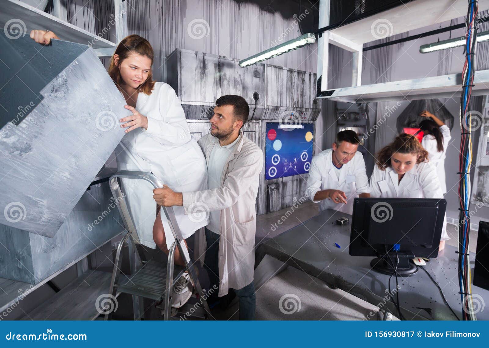 Adults in quest room stock image. Image of limited, lifestyle - 156930817