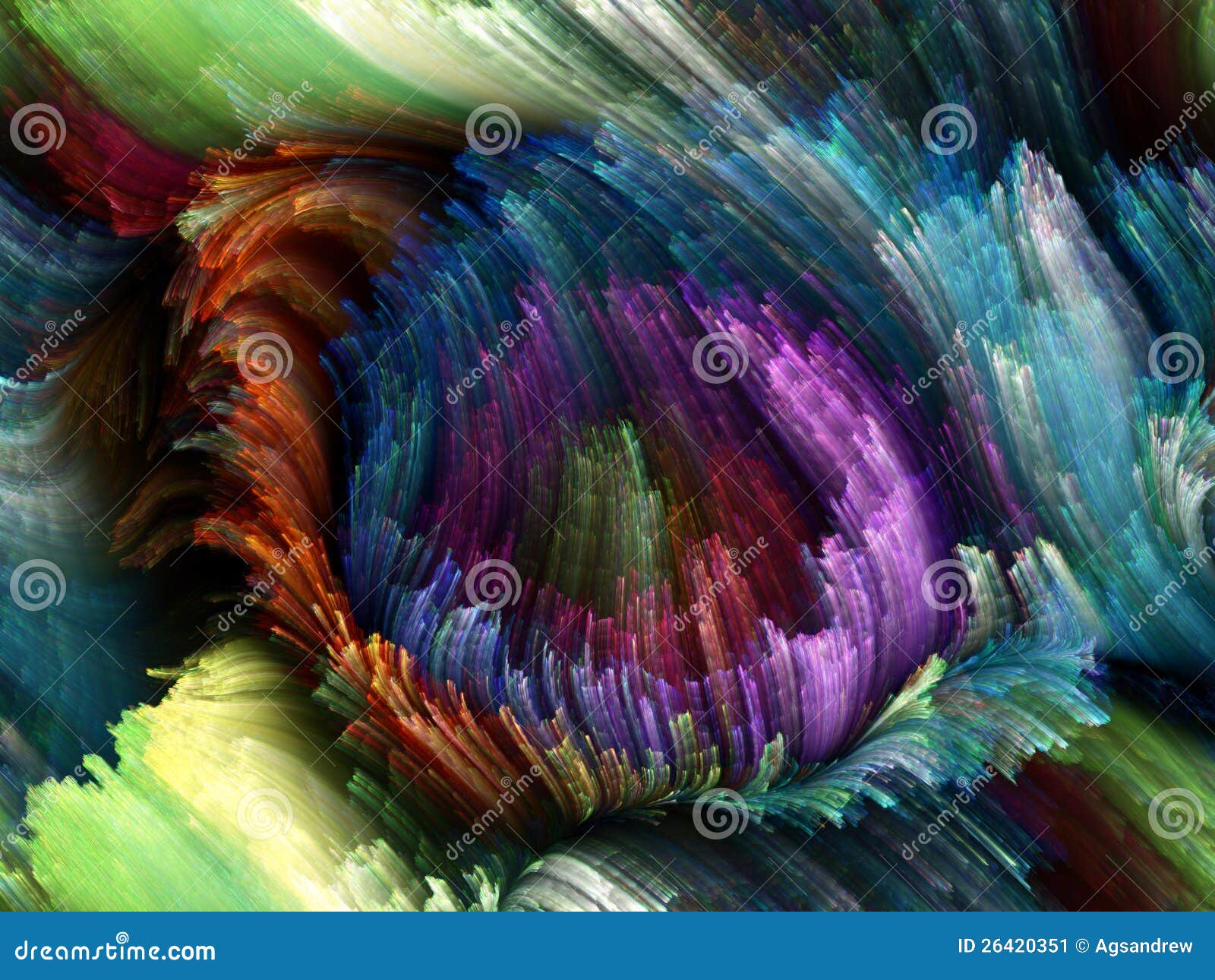 Advance of Color stock illustration. Illustration of twist - 26420351