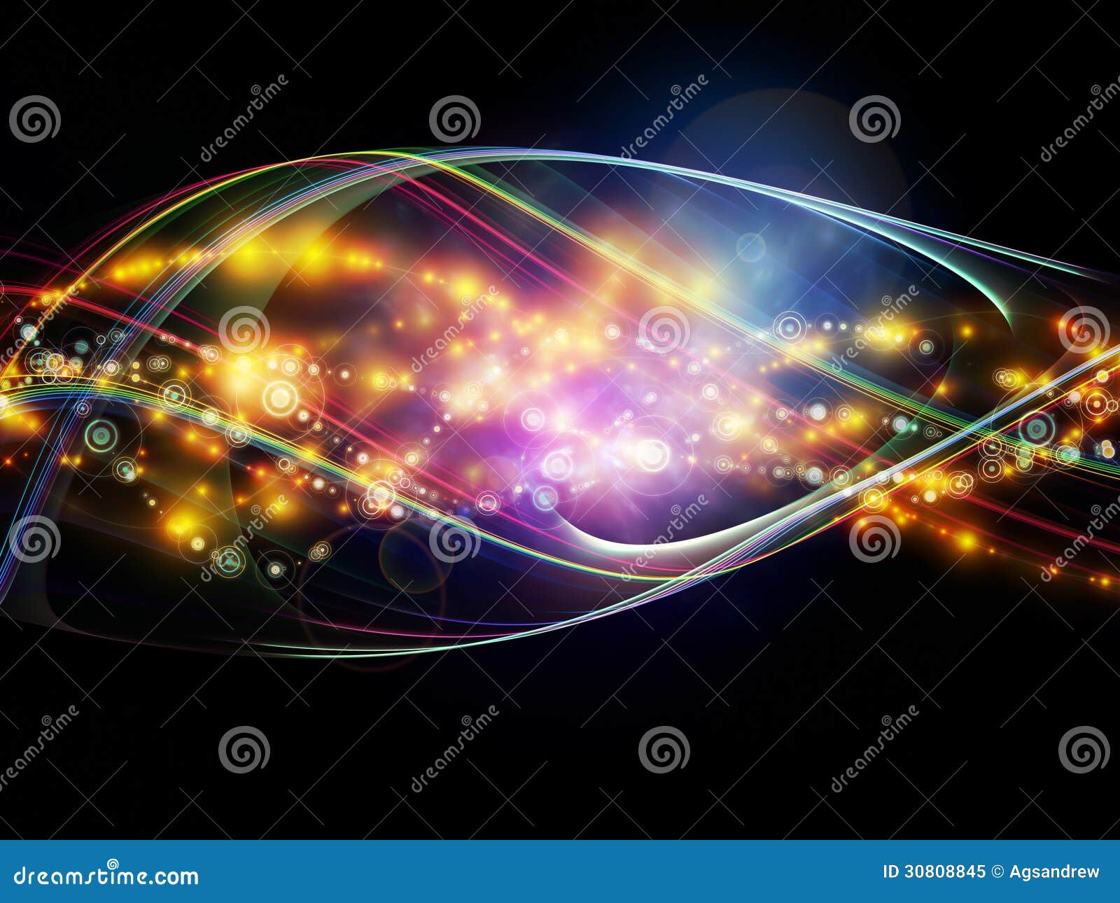 Advance of Dynamic Network stock illustration. Illustration of abstract ...