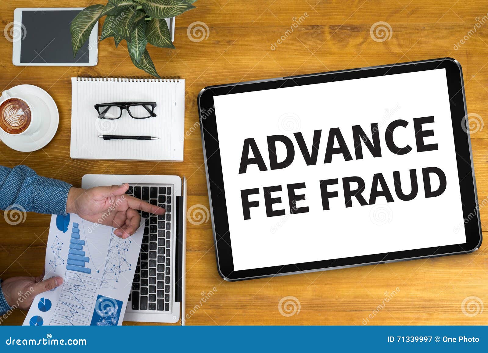 ADVANCE-FEE FRAUD stock image. Image of bank, criminal - 71339997