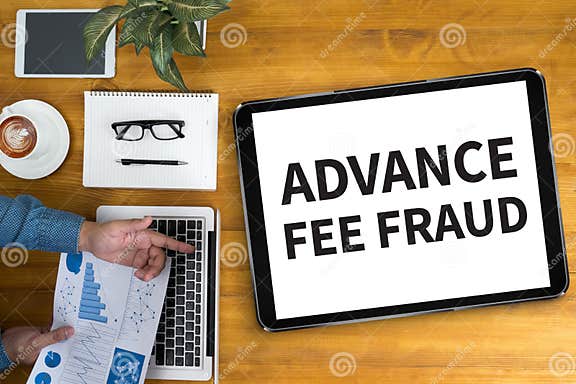 ADVANCE-FEE FRAUD stock image. Image of bank, criminal - 71339997