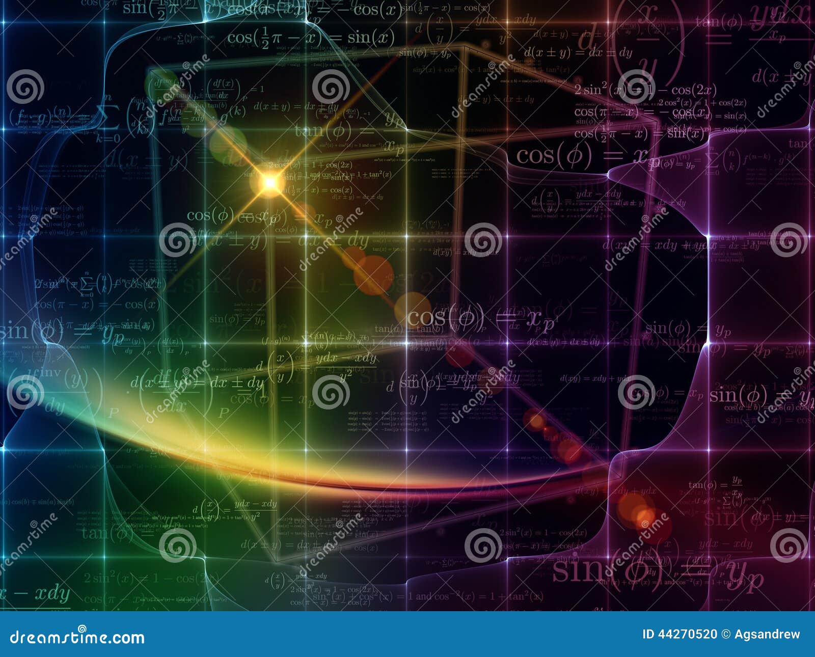 Advance of Geometry stock illustration. Illustration of integer - 44270520